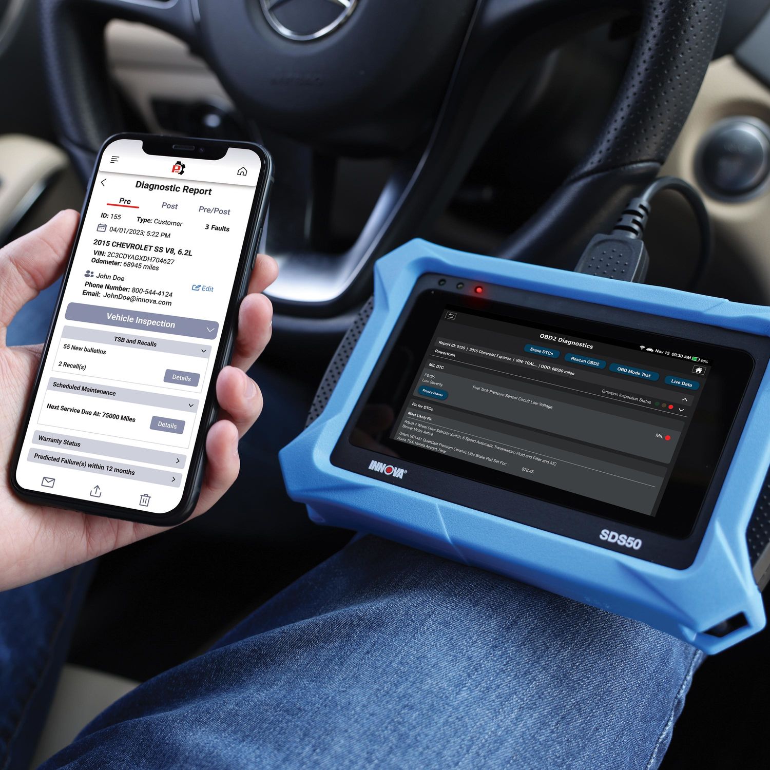 Innova SDS-Tech OE-Level Diagnostic Tablet SDS50 | AutoZone