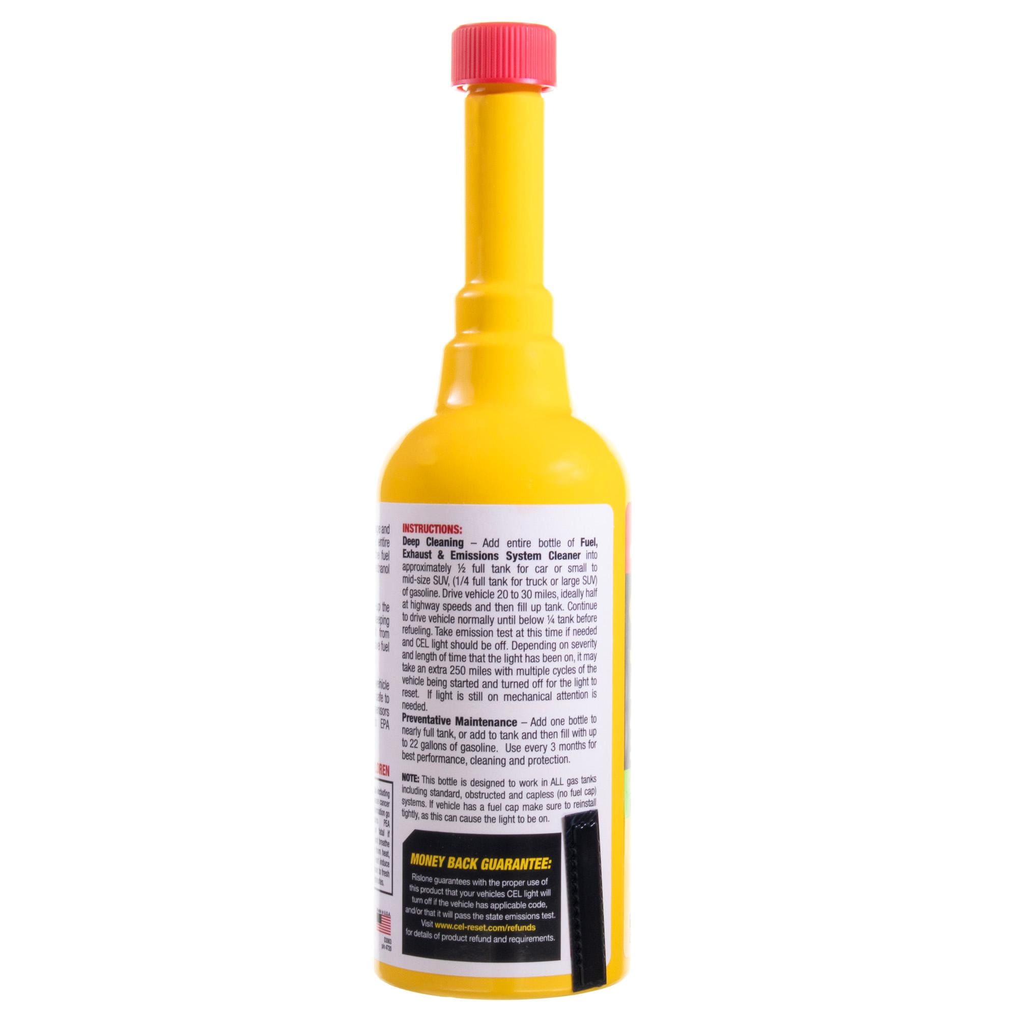 Rislone Cat Complete Fuel, Exhaust and Emissions System Cleaner 16.9oz ...