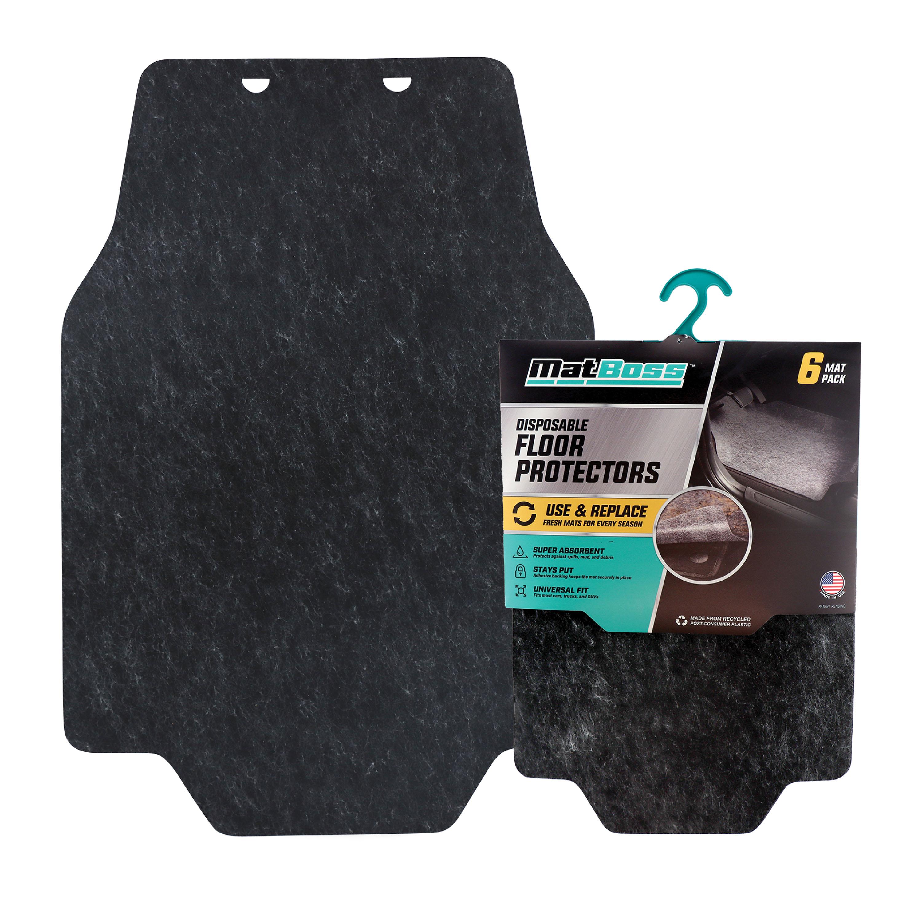 MatBoss Gray Recycled Polyethylene Terephthalate (PET) Plastic ...