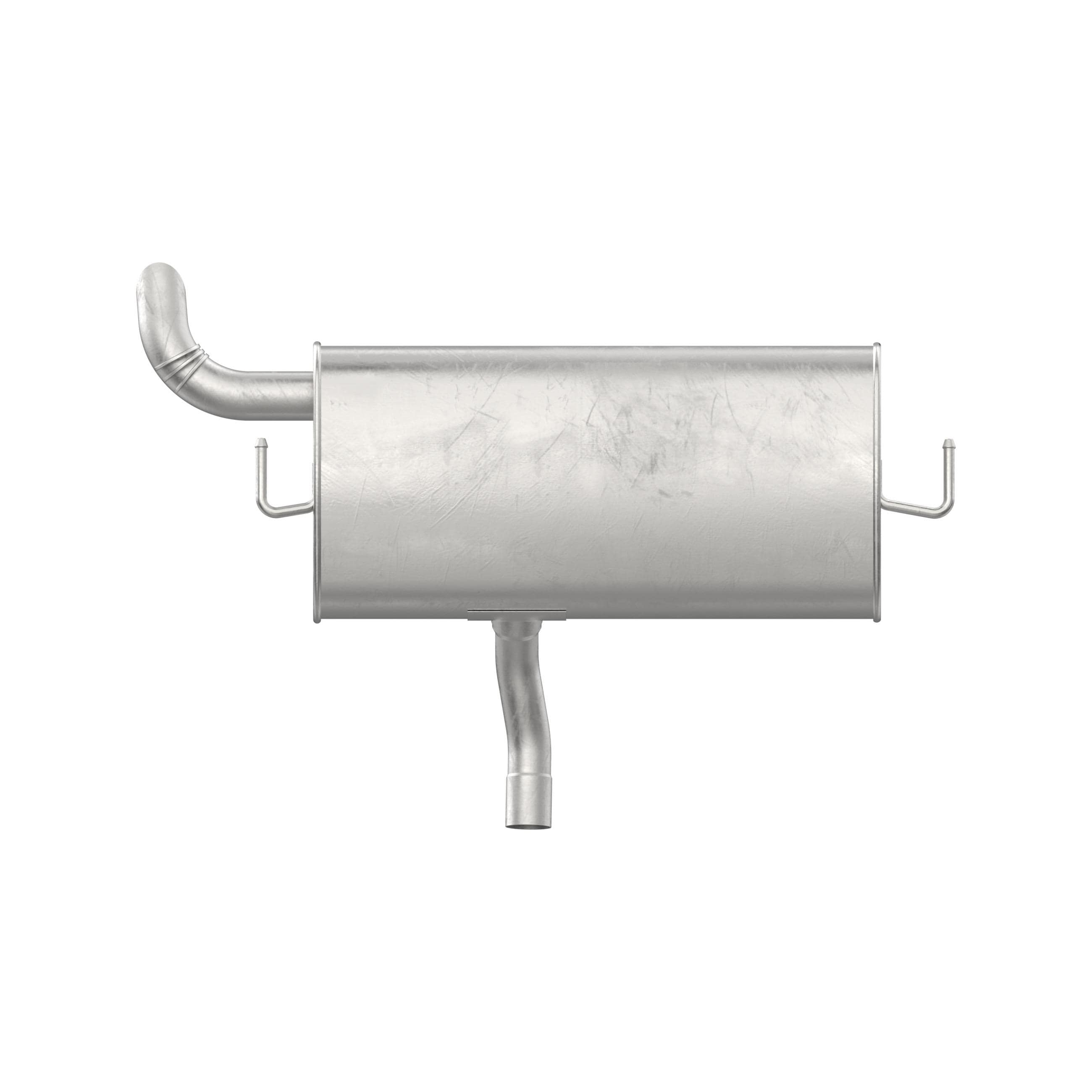 Walker Exhaust Quiet-Flow SS Pipe Connection Angle-Trimmed Tailpipe 2in ...