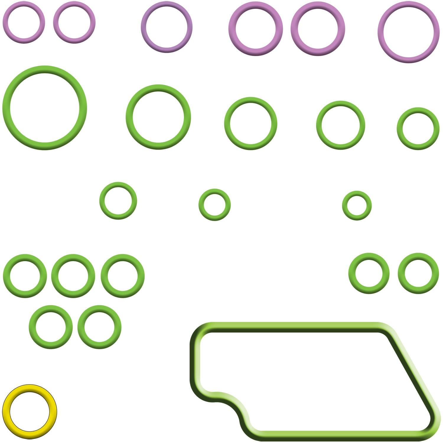 Santech A/C System O-Ring / Gasket Kit MT2753 | AutoZone