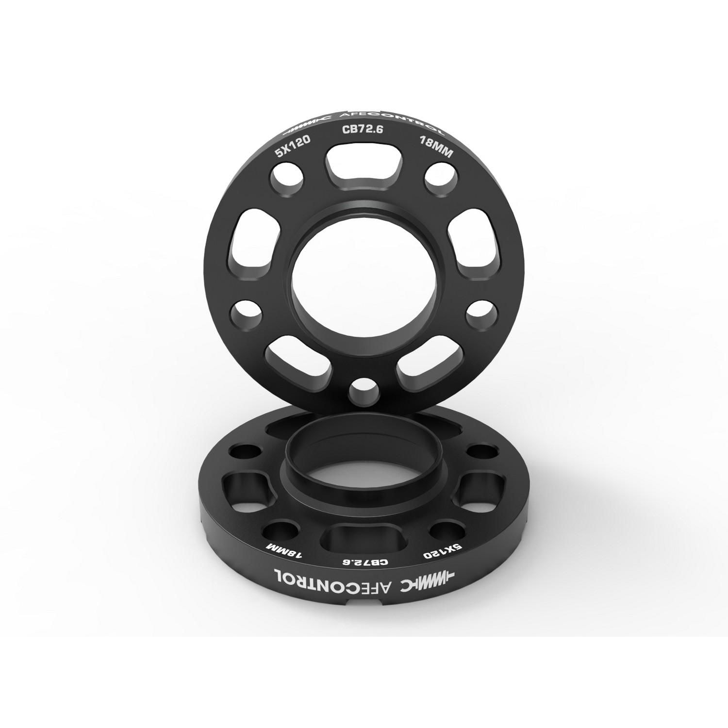 aFe Power 5x120mm, 18mm Thickness Control Billet Aluminum Wheel Spacers ...