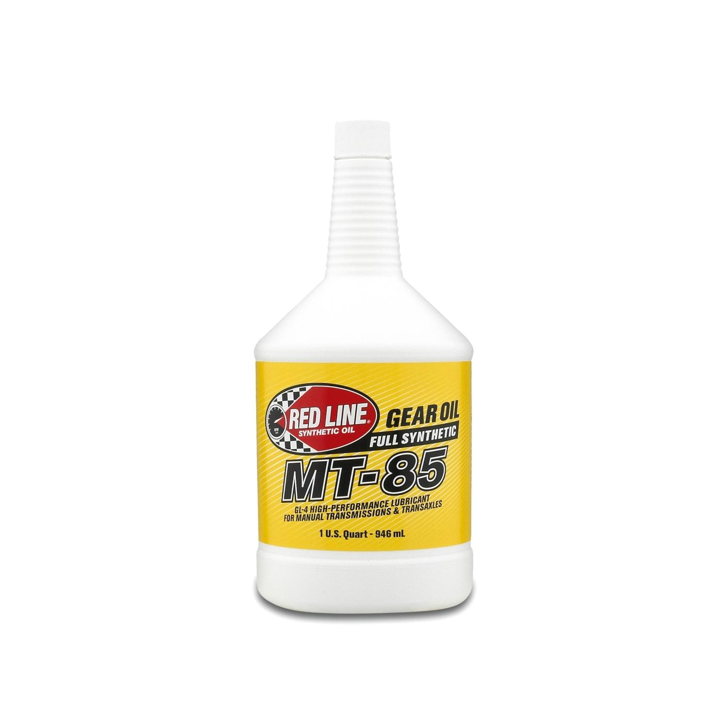 Red Line MT-85 75W85 Full Synthetic GL-4 Gear Oil 1 Quart | AutoZone