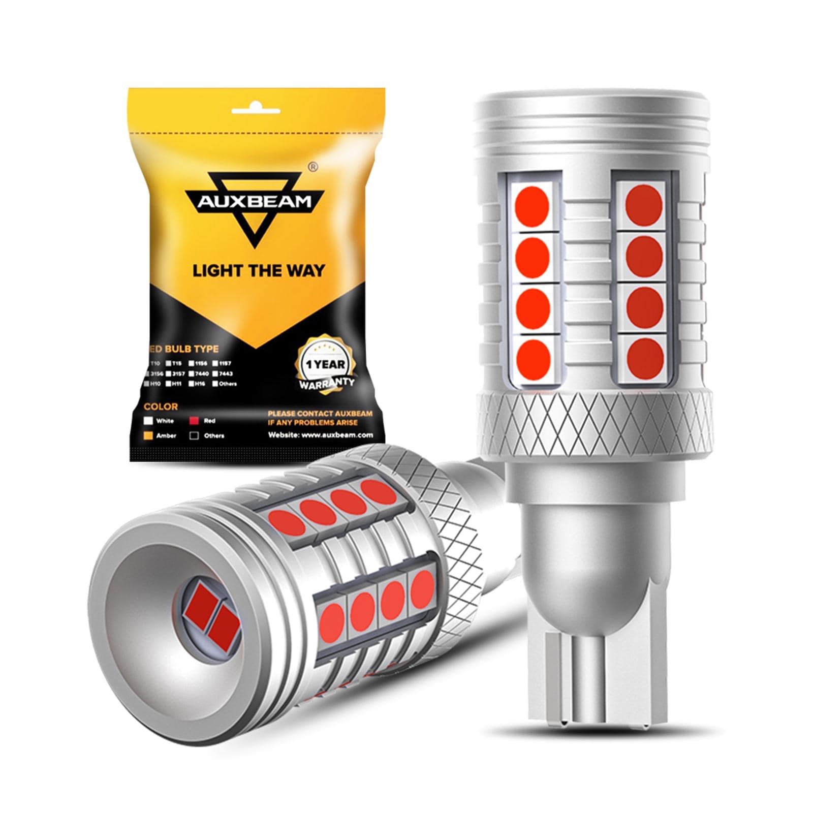 Auxbeam Brake & Tail Light Bulbs - AutoZone