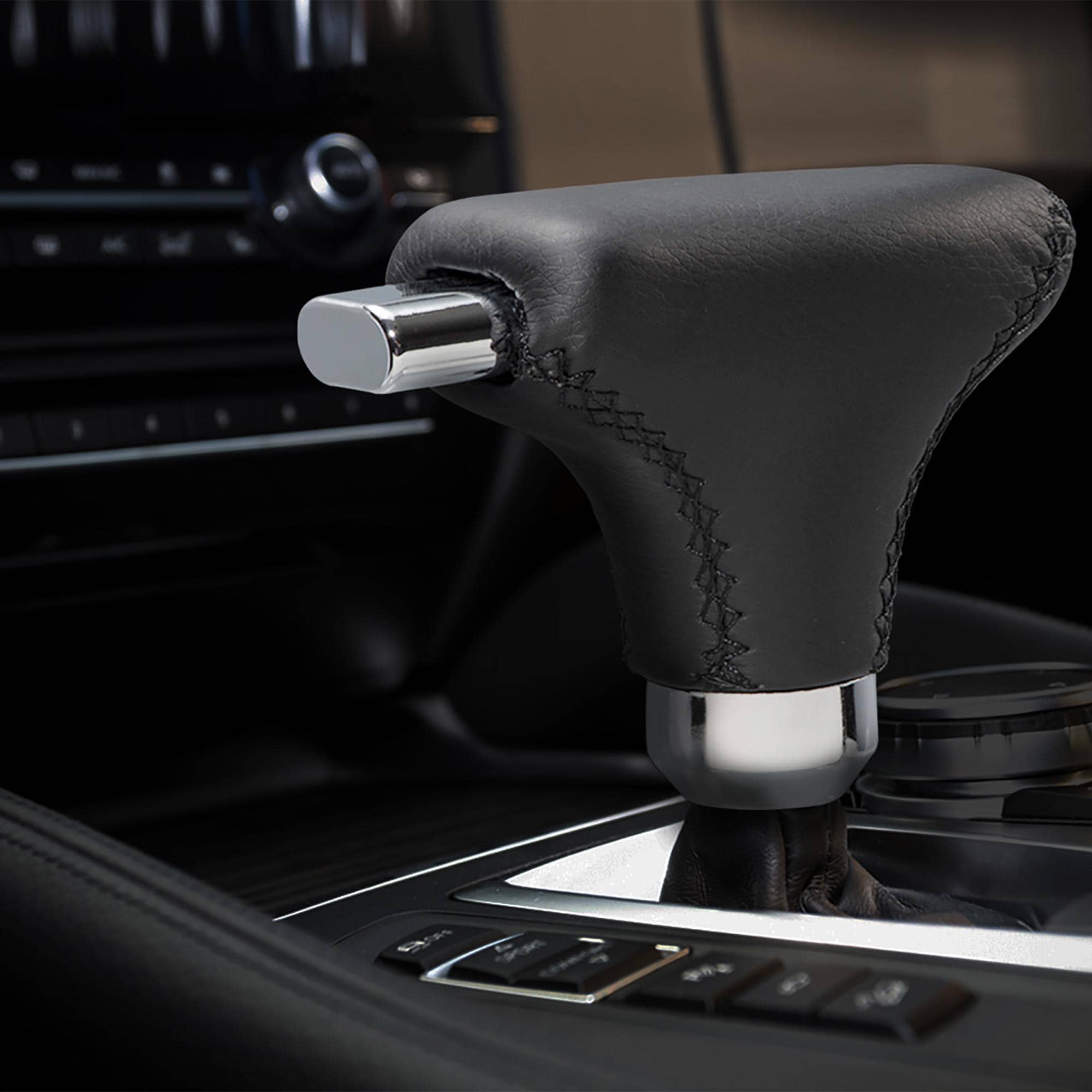 Type S Automatic Leather Shift Knob | AutoZone