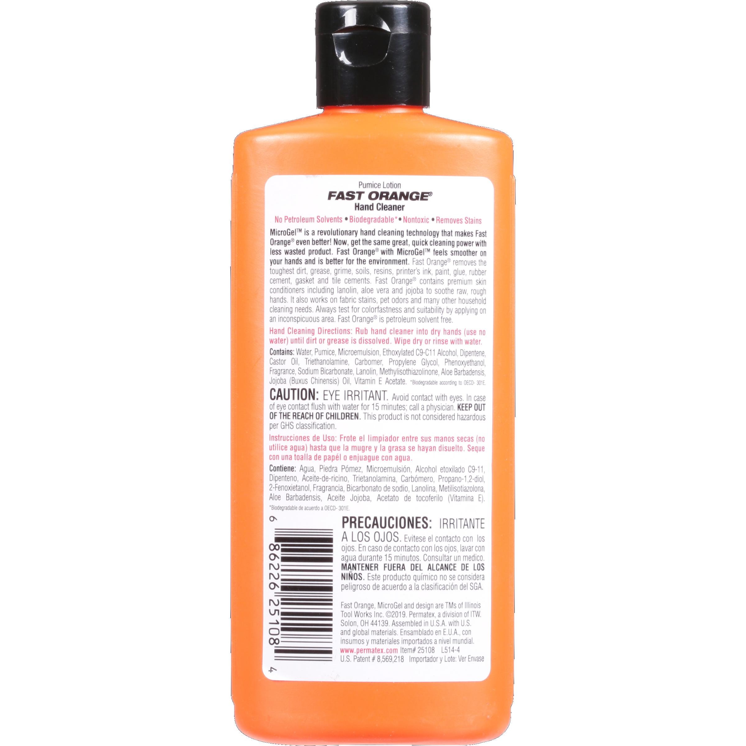 Permatex Fast Orange Hand Cleaner | AutoZone