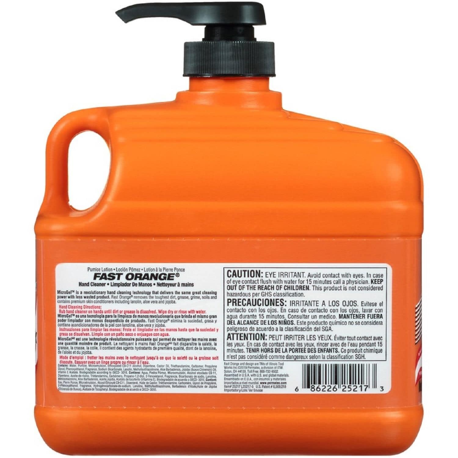 Permatex Fast Orange Hand Cleaner 64Oz | AutoZone