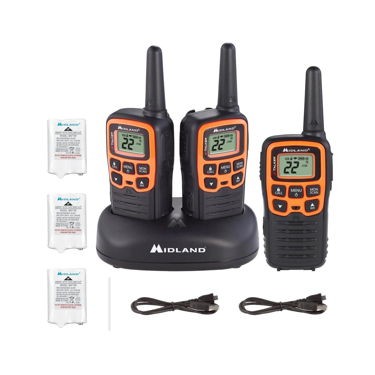 Midland Radio Two-Way Radio T51X3VP3 | AutoZone