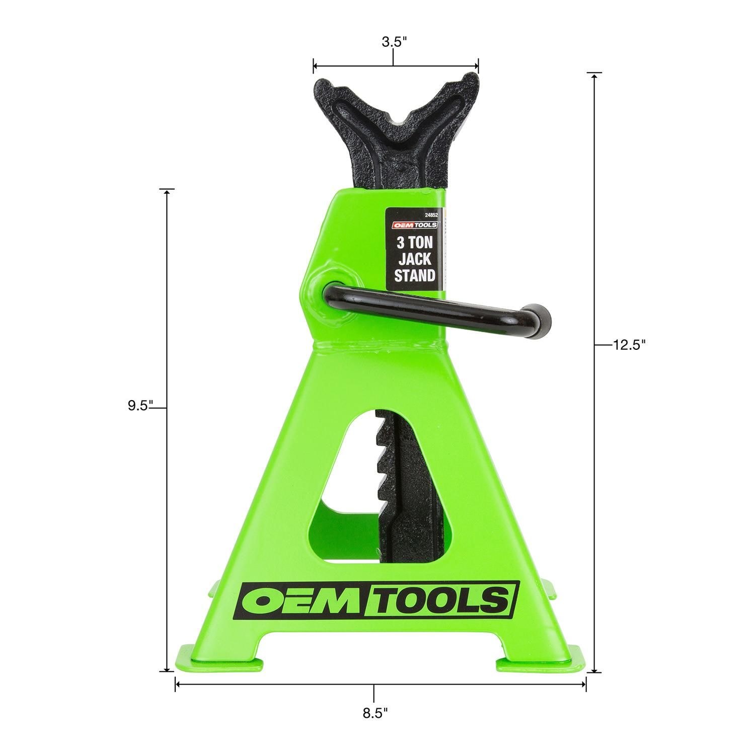 OEMTOOLS 3 Ton Jack Stand | AutoZone