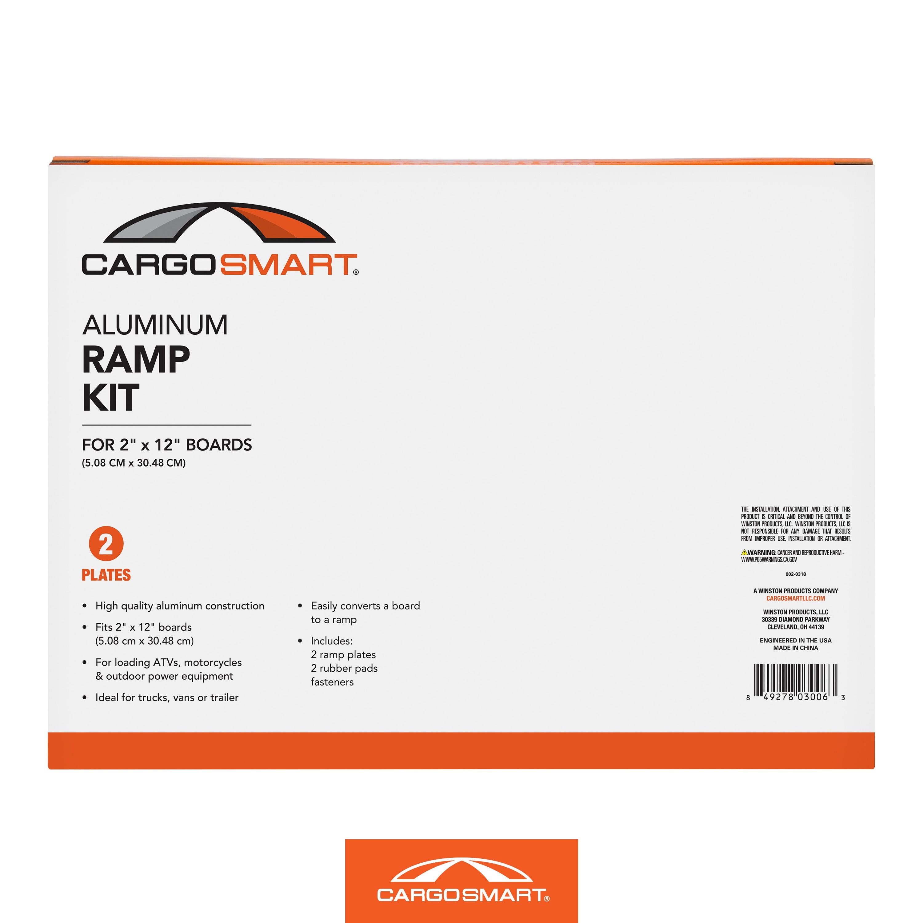 CargoSmart 12in Plate Aluminum Ramp | AutoZone