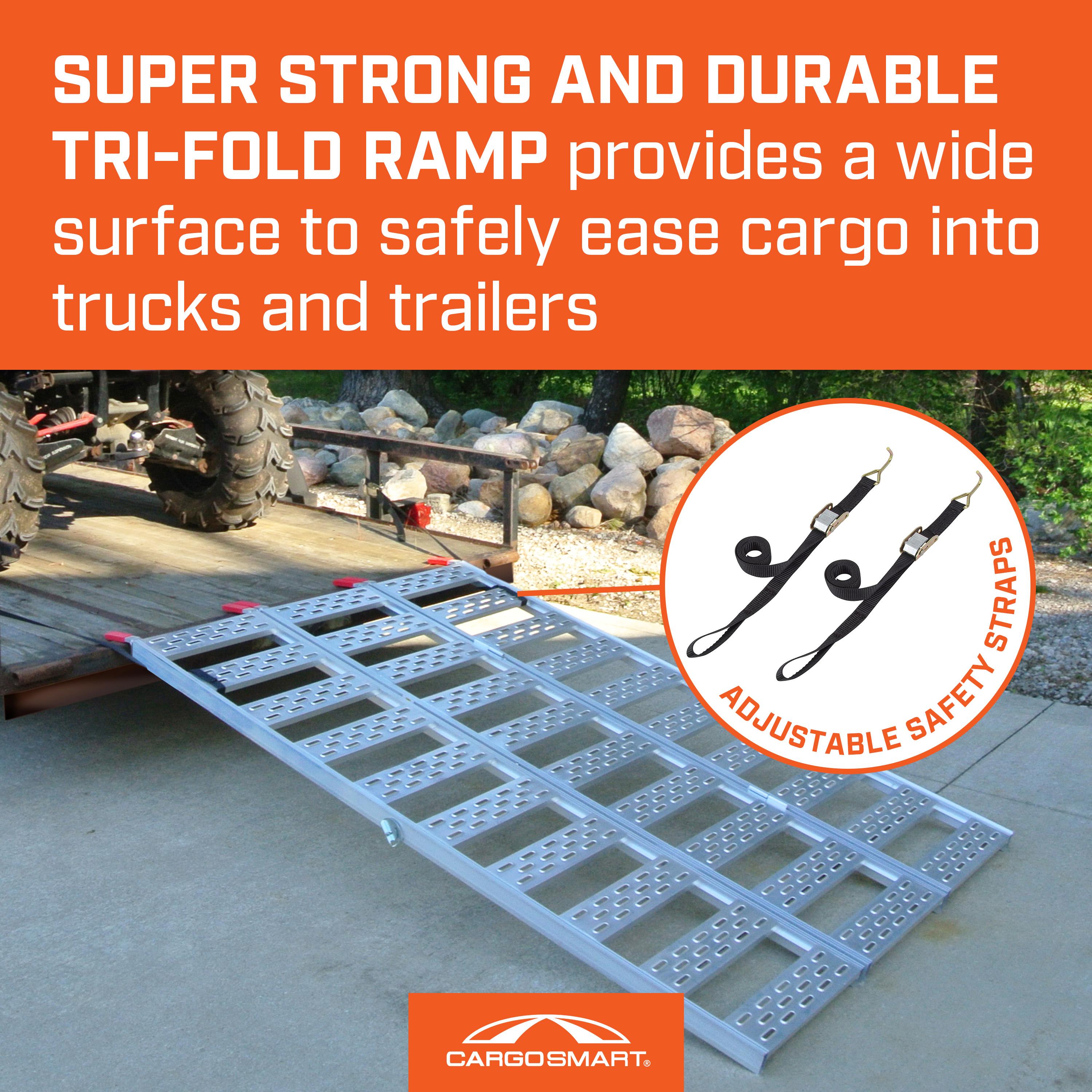 CargoSmart Tri Fold Ramp with Treads | AutoZone