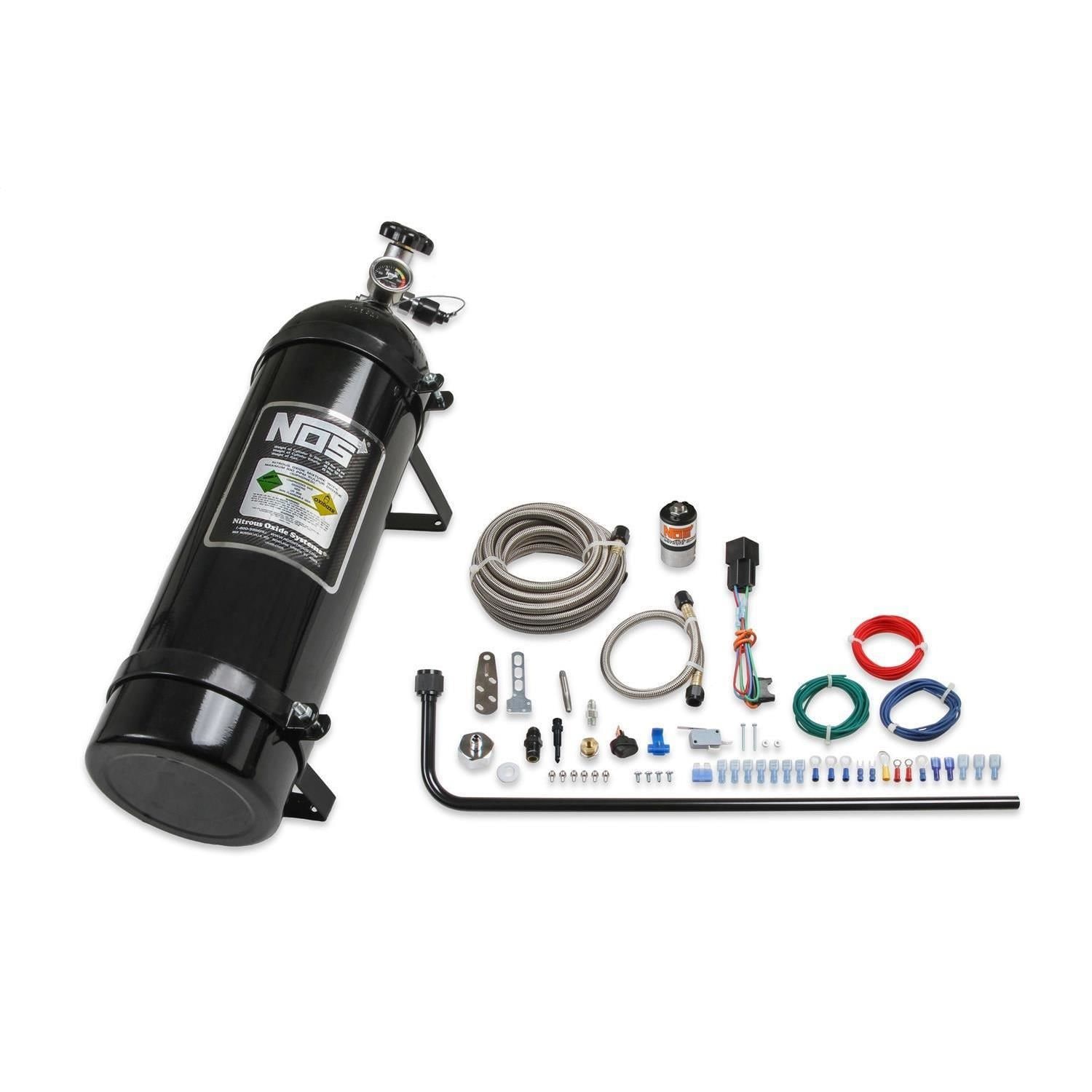 NOS/Nitrous Oxide System 15lbs Black Bottle Diesel Nitrous System ...