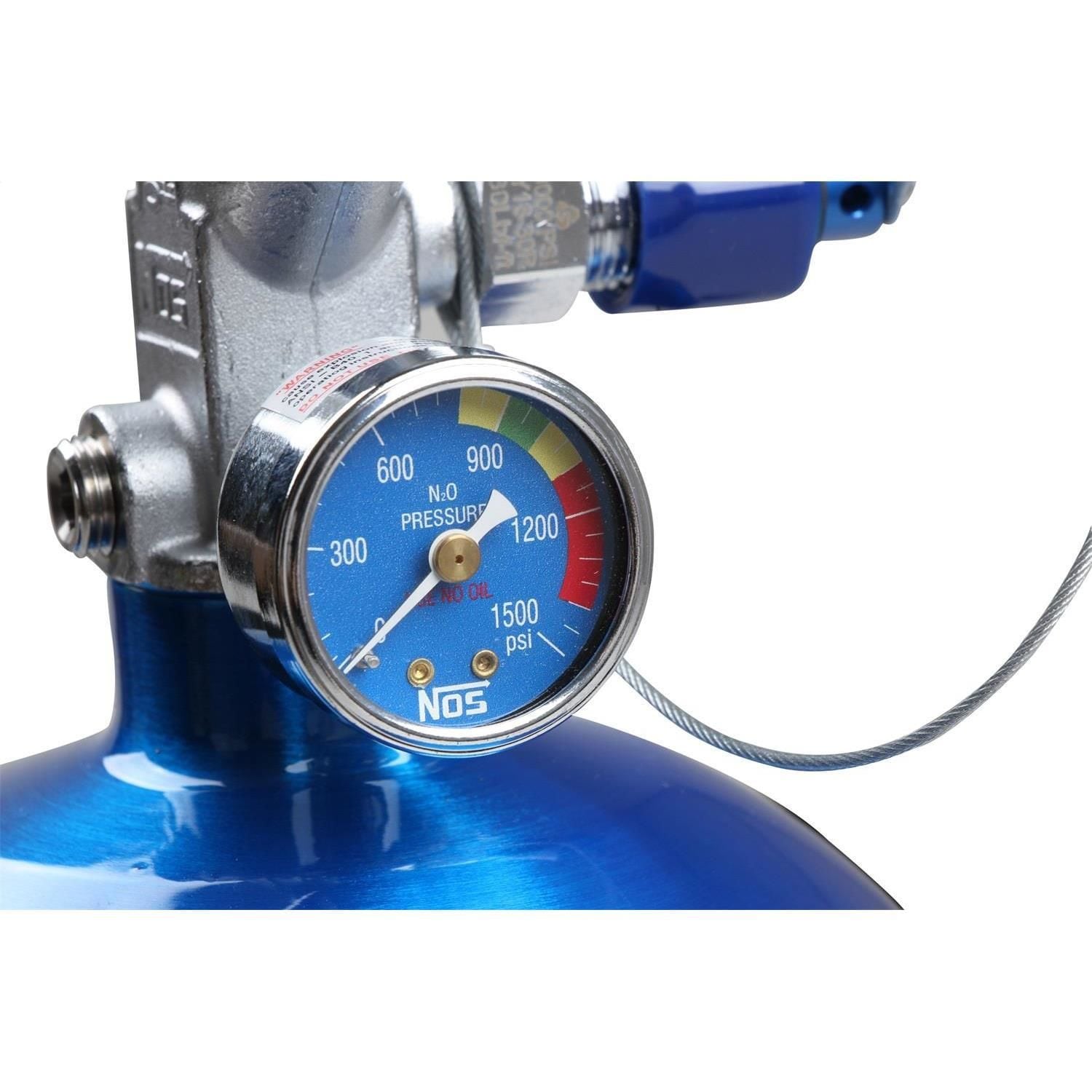NOS/Nitrous Oxide System 15lbs Blue Bottle Diesel Nitrous System | AutoZone