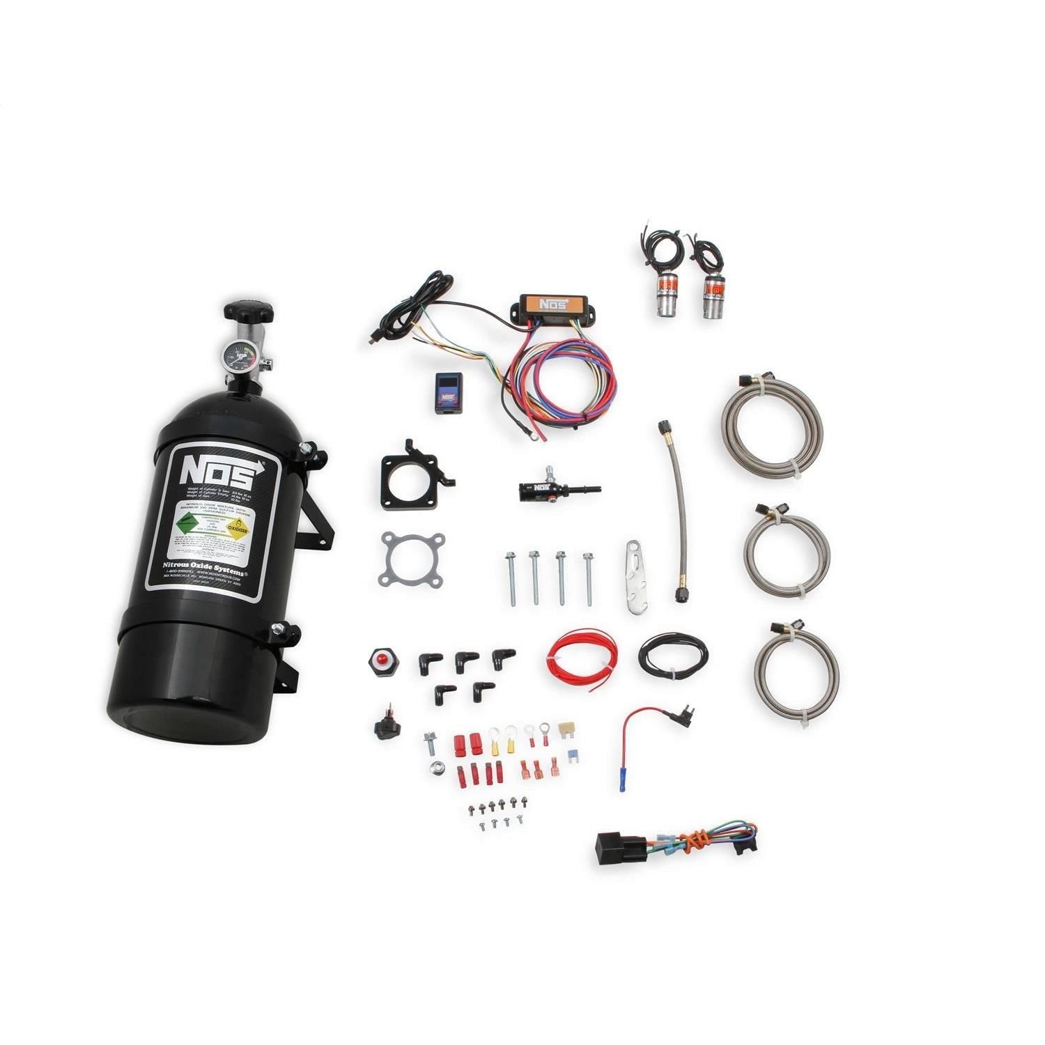 NOS/Nitrous Oxide System 10lbs Complete Nitrous System | AutoZone