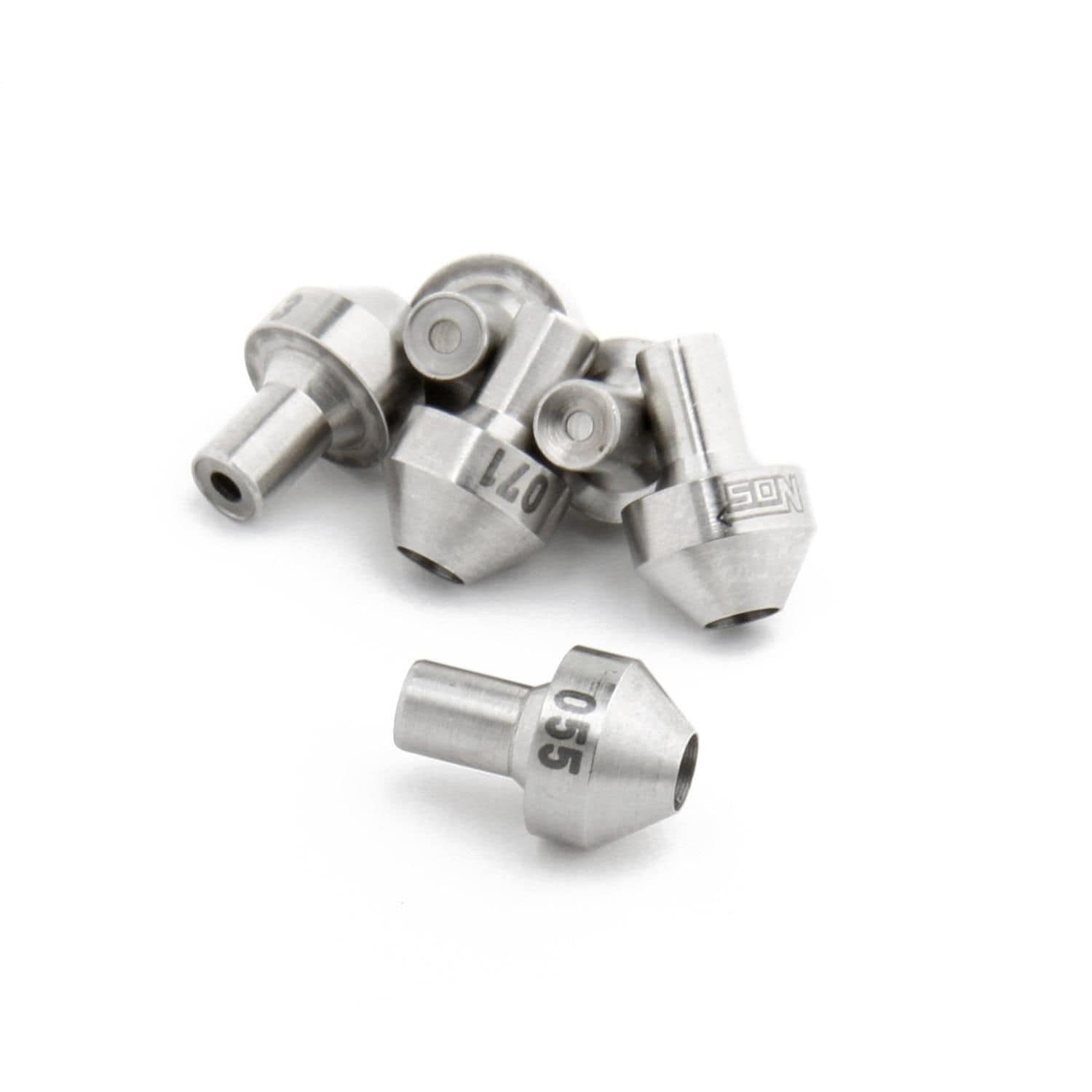Holley Stainless Steel Flare Jet Includes 1 Each Of Sizes 47, 53, 55 ...