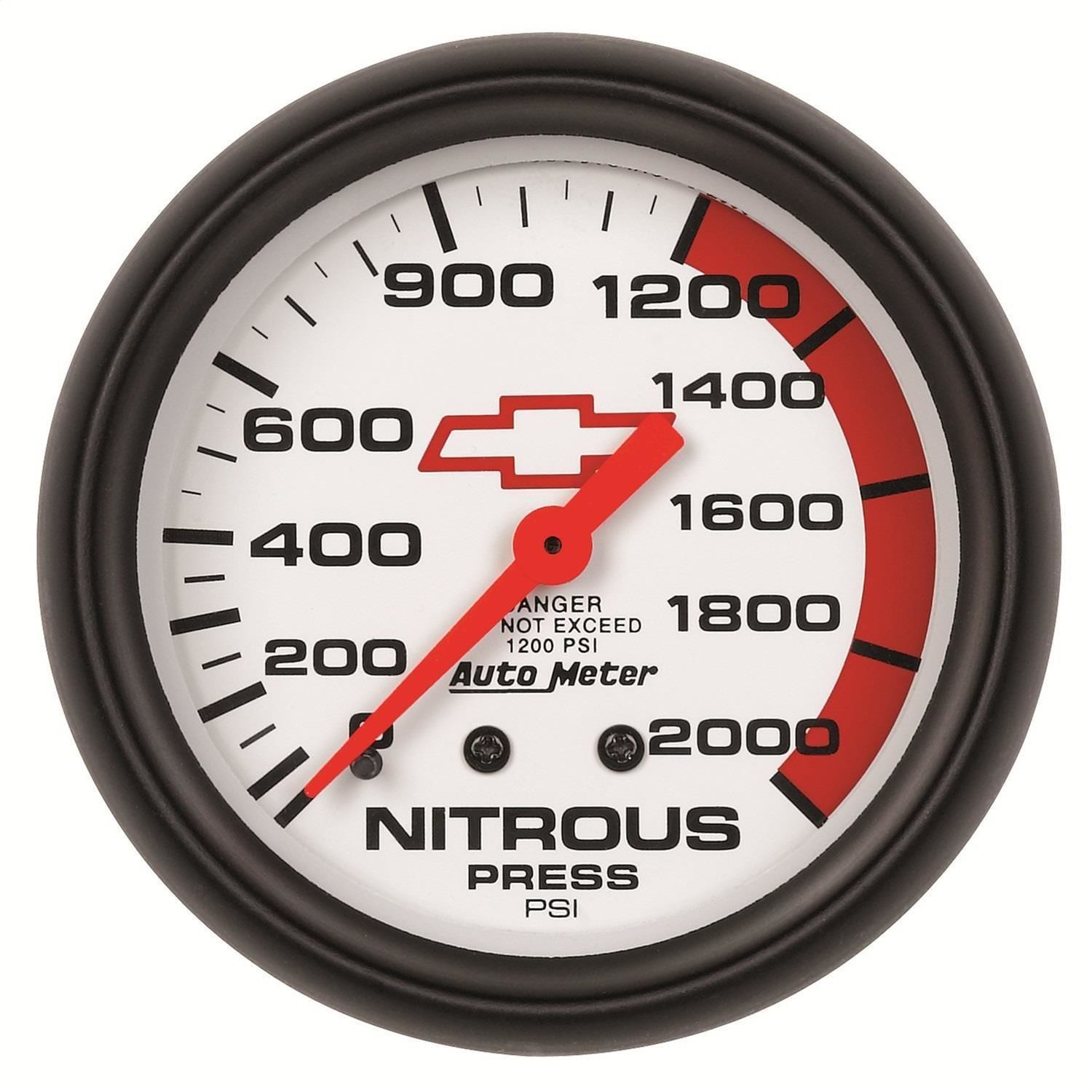 AutoMeter Nitrous Oxide Pressure Gauge - AutoZone