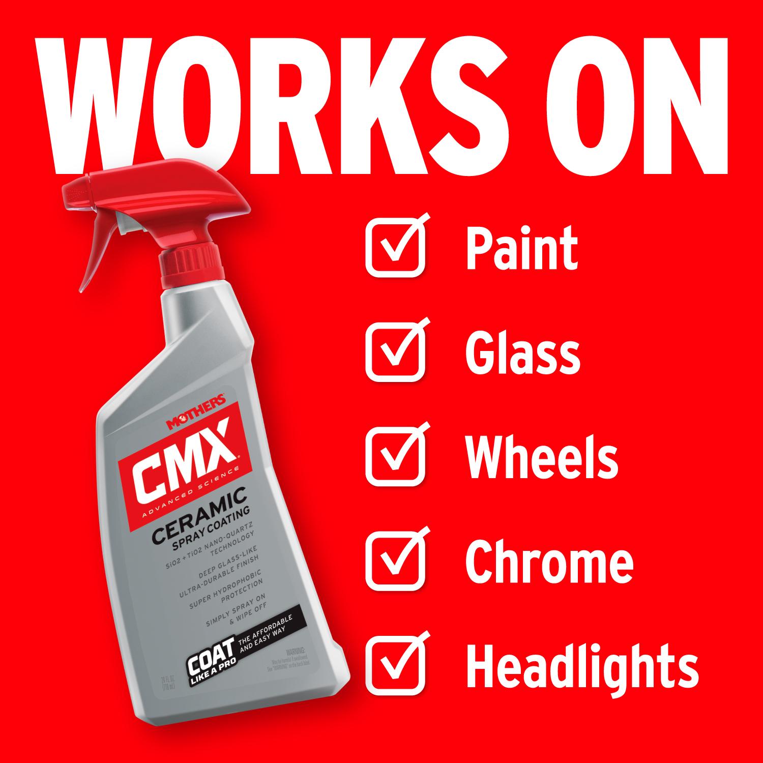 Mothers CMX Ceramic Spray Coating 24oz | AutoZone