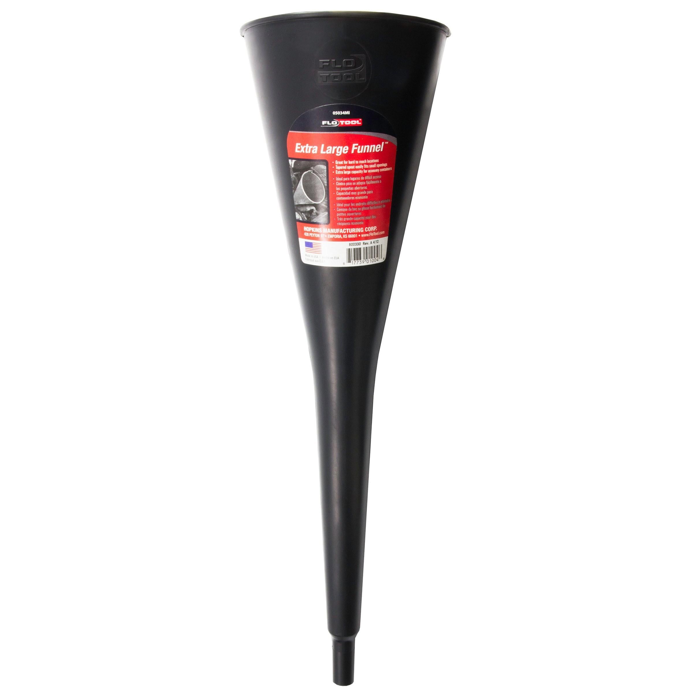 FloTool Black 18in X-Large Funnel | AutoZone