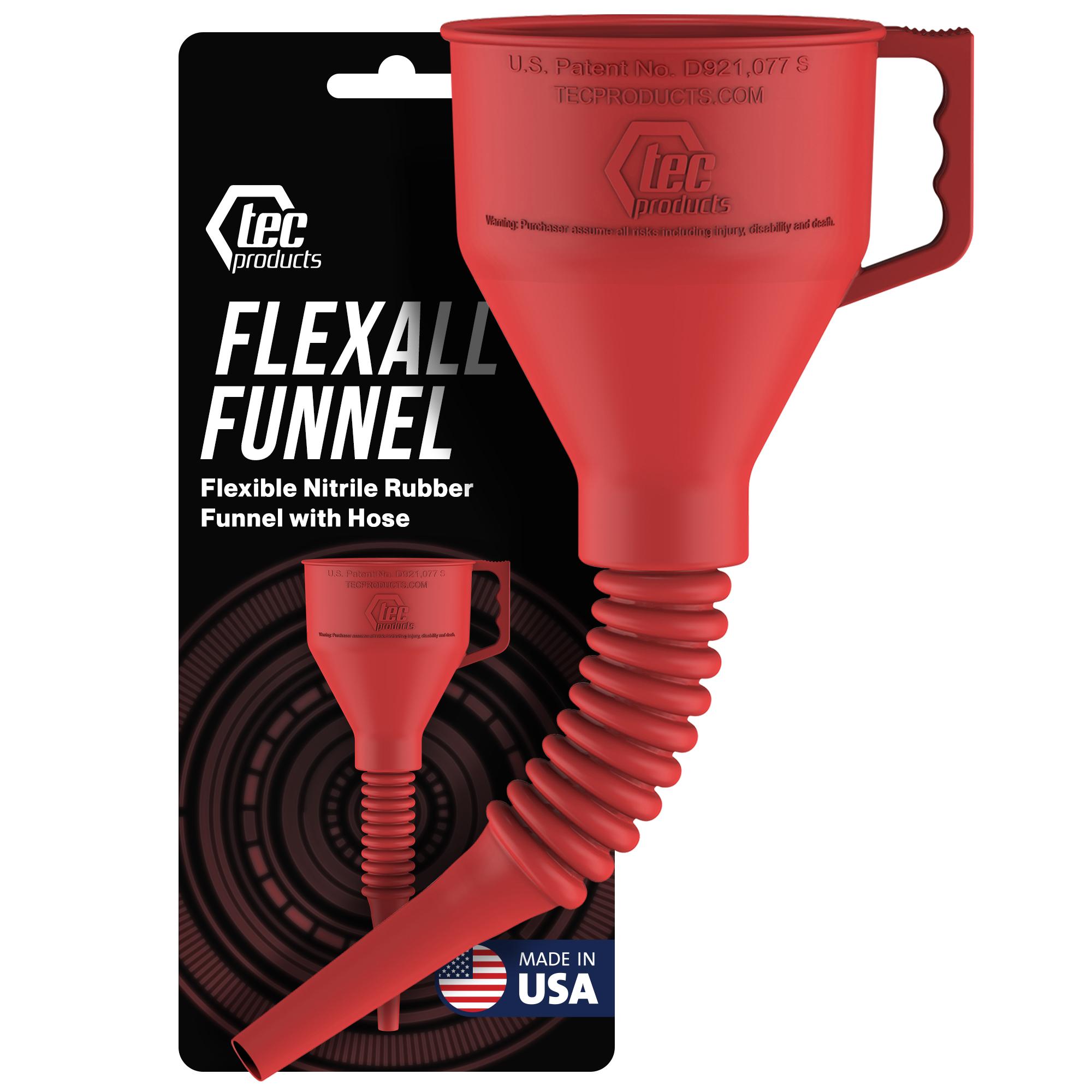 Tec Products Inc Red Large FlexAll Funnel | AutoZone