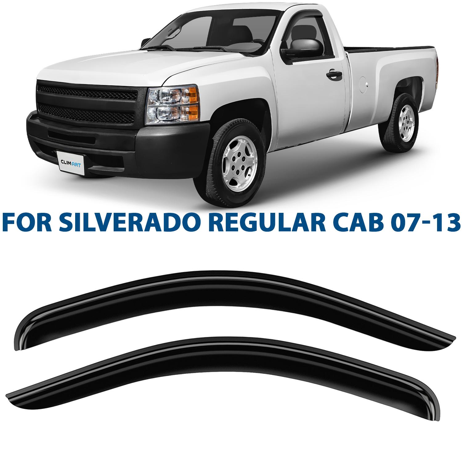 Clim Art Dark Smoke Side Window Deflector 207002 | AutoZone