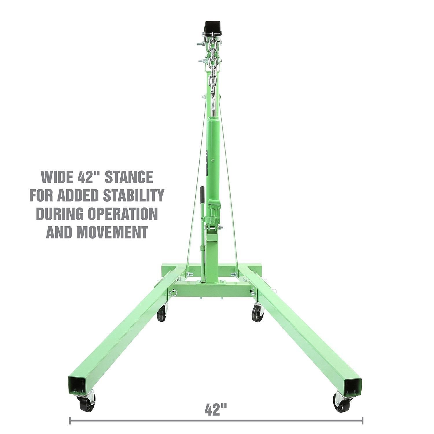 OEMTOOLS 2 Ton Folding Shop Crane | AutoZone