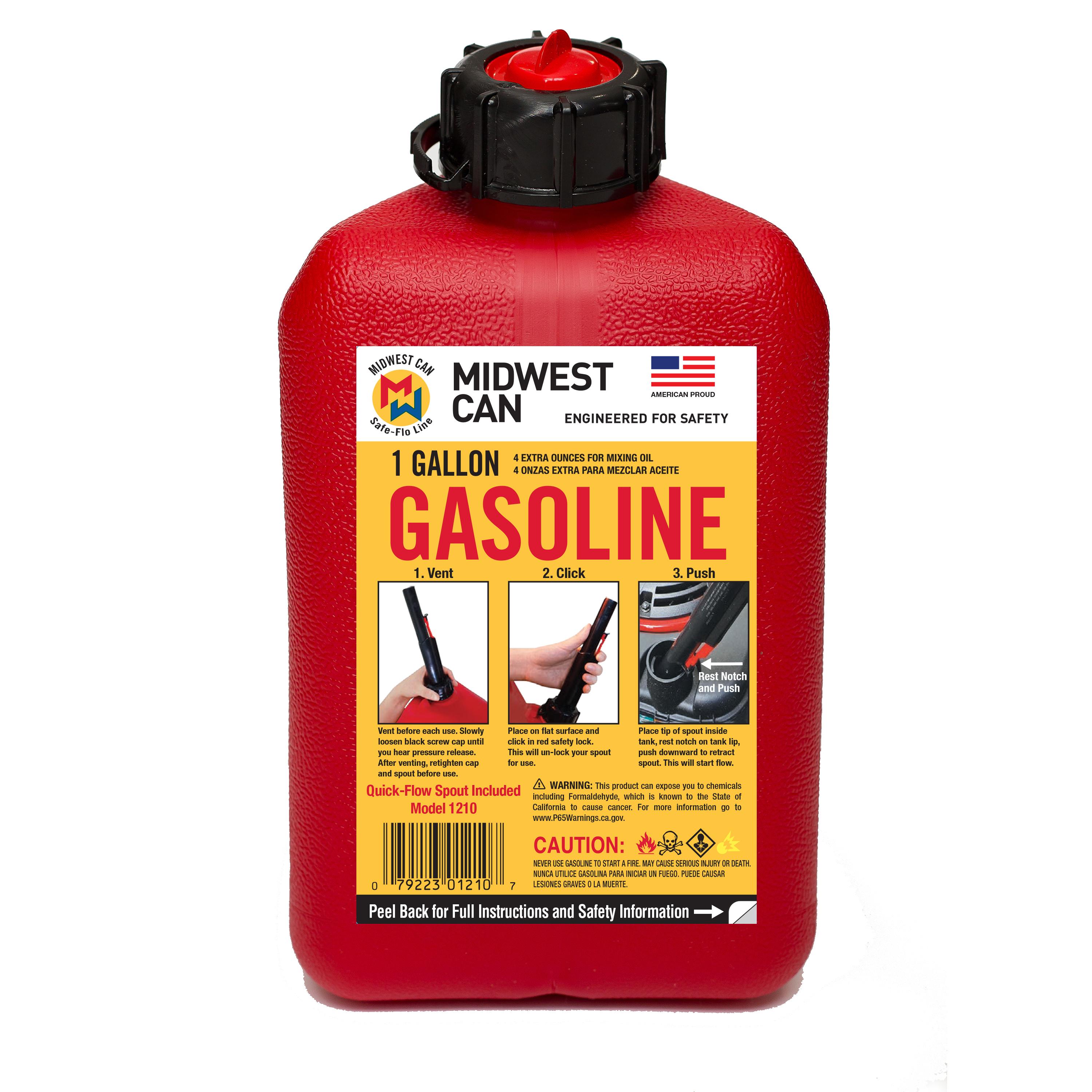 Gas Can - Store Fuel Safely with Safety Gas Cans