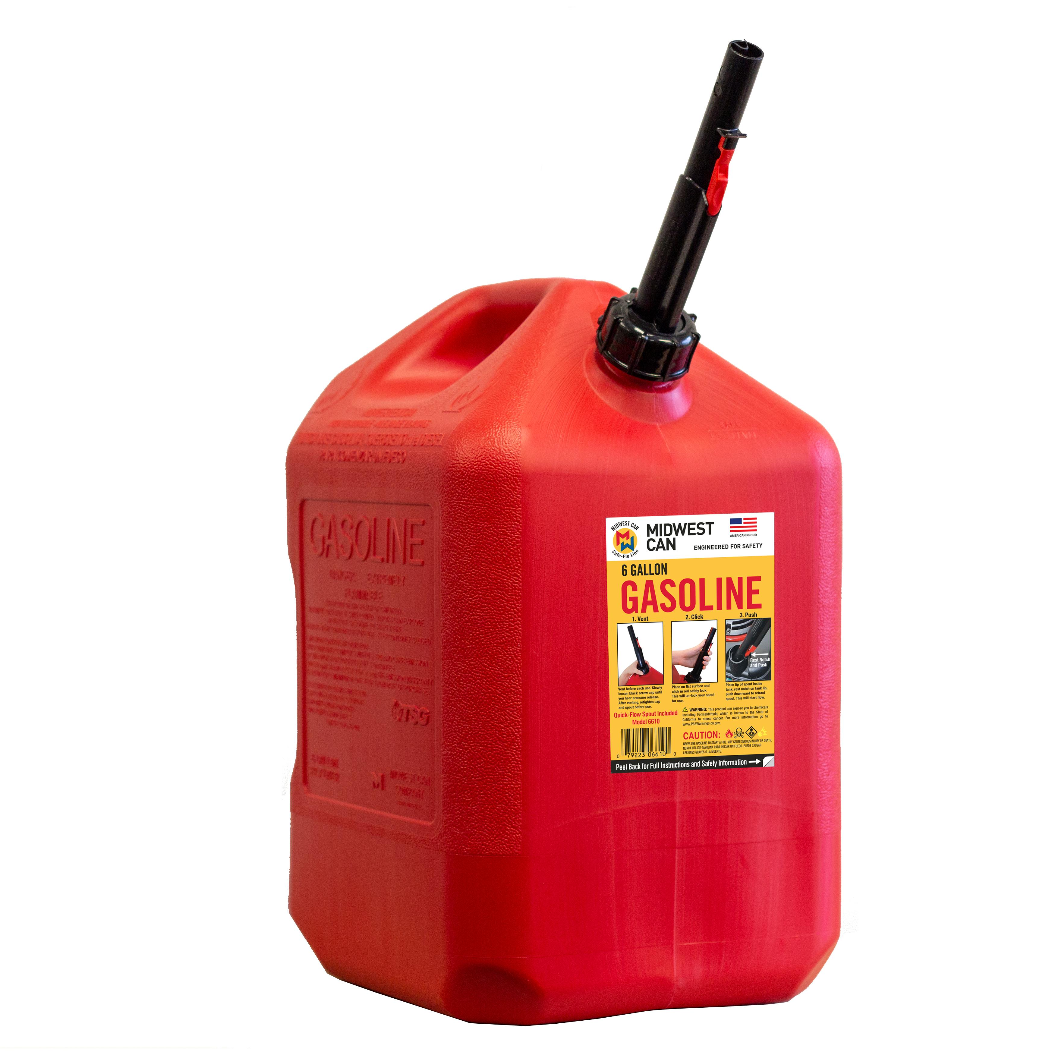 Midwest Can 6 gal Fuel Can 6610 | AutoZone