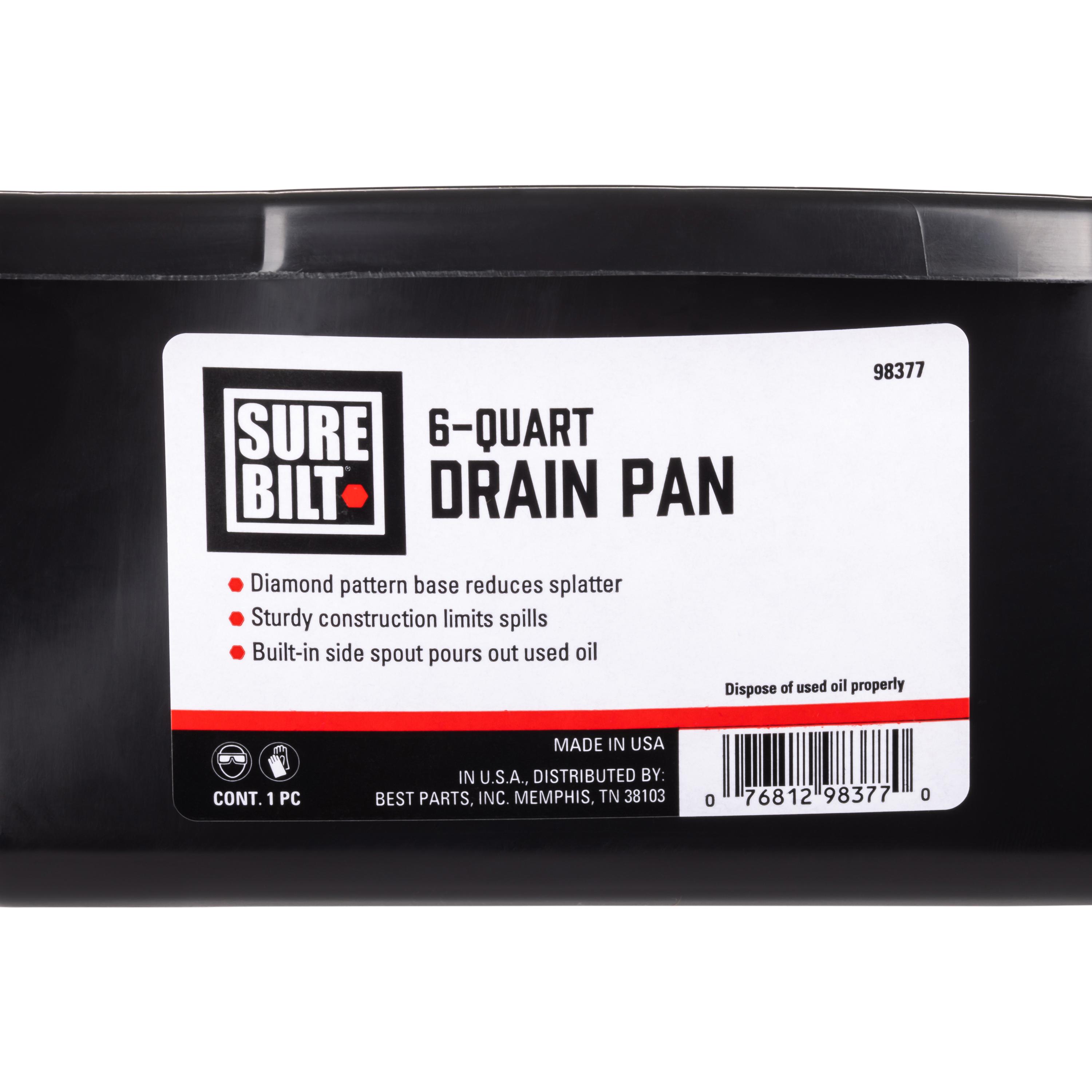 SureBilt 6 Quart Drain Pan | AutoZone