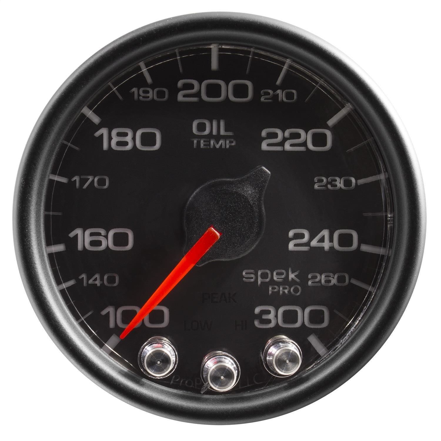 AutoMeter Spek-pro Oil Temperature Gauge - AutoZone