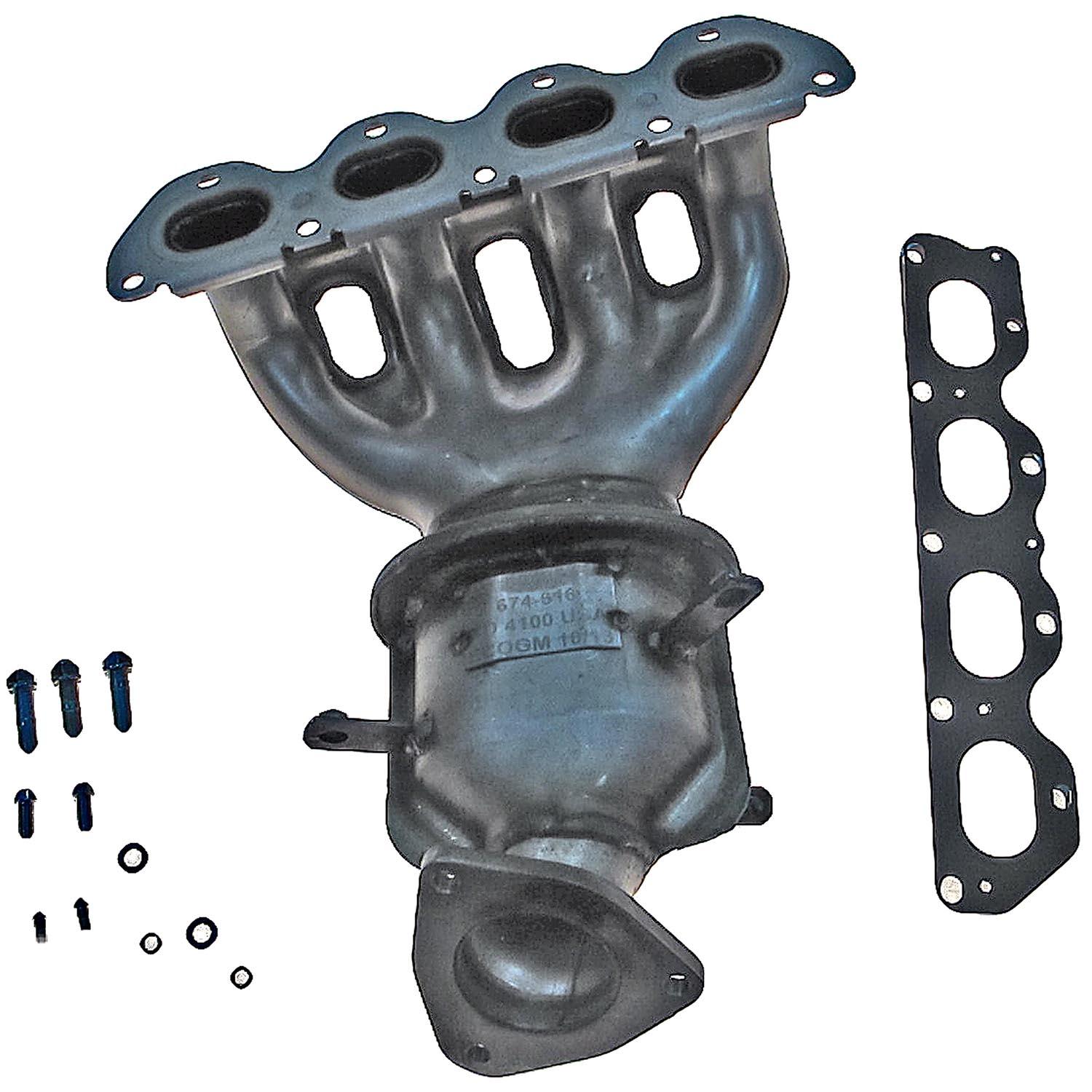 Dorman - OE Solutions Fit Catalytic Converter with Integrated Exhaust ...