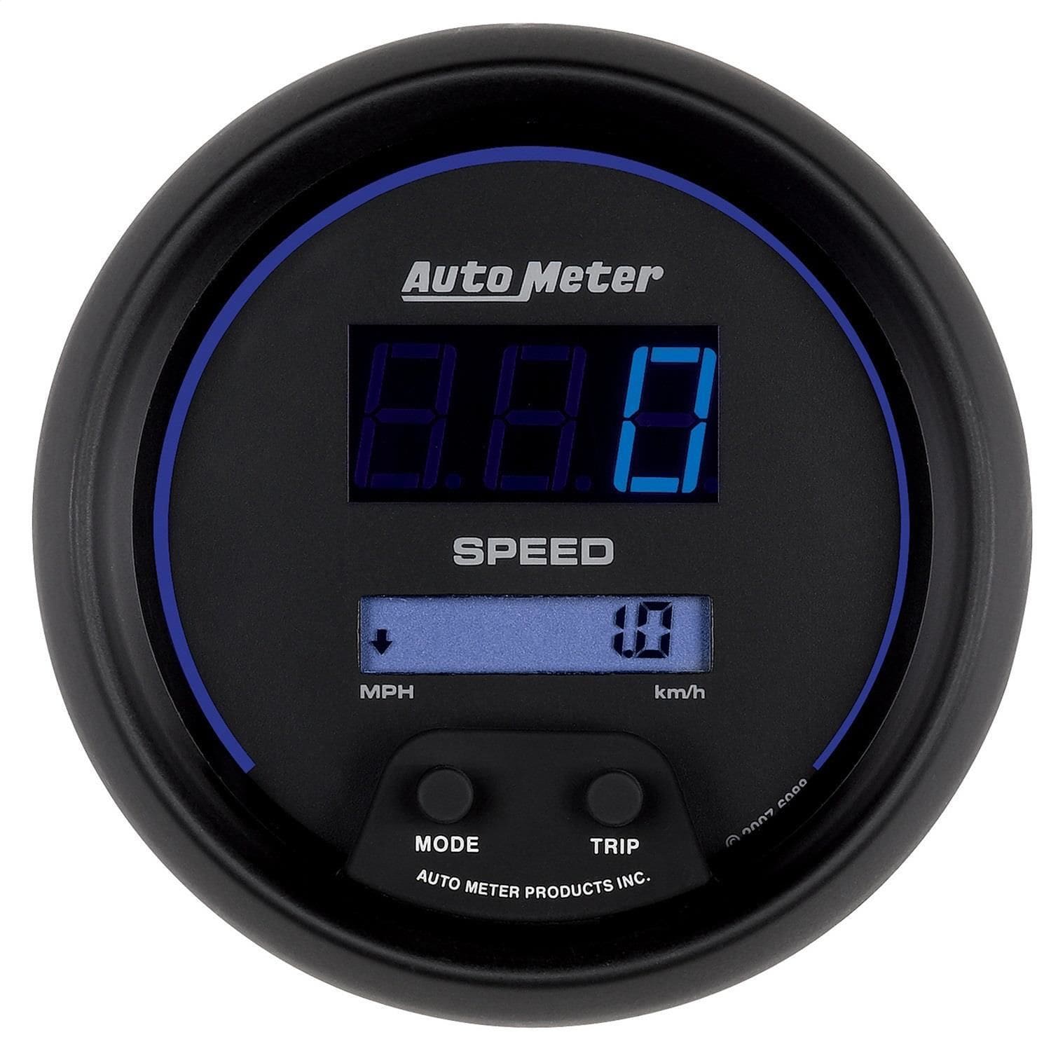 AutoMeter Cobalt Digital Speedometer Gauge - AutoZone