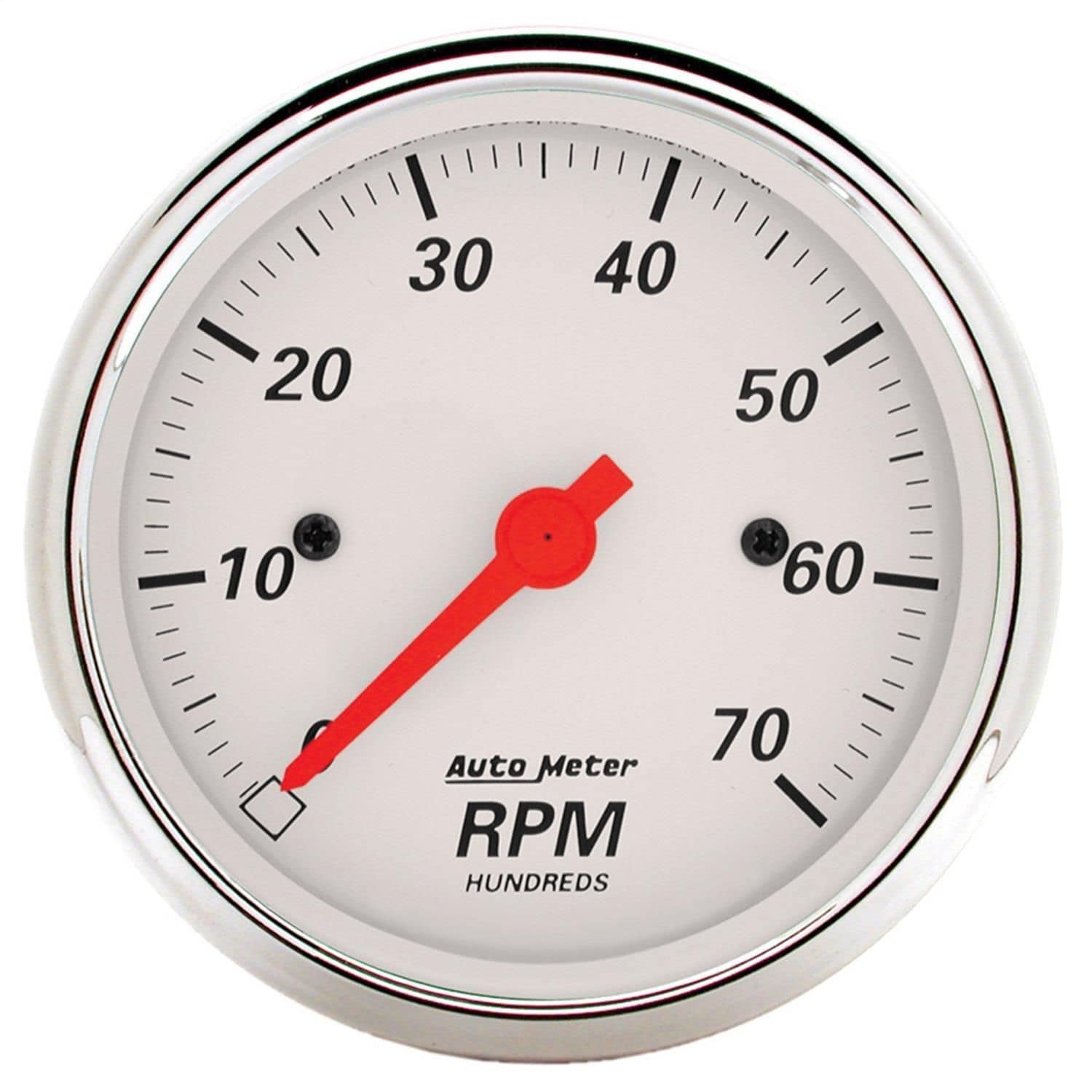 AutoMeter Arctic White Tachometer Gauge 1398 | AutoZone