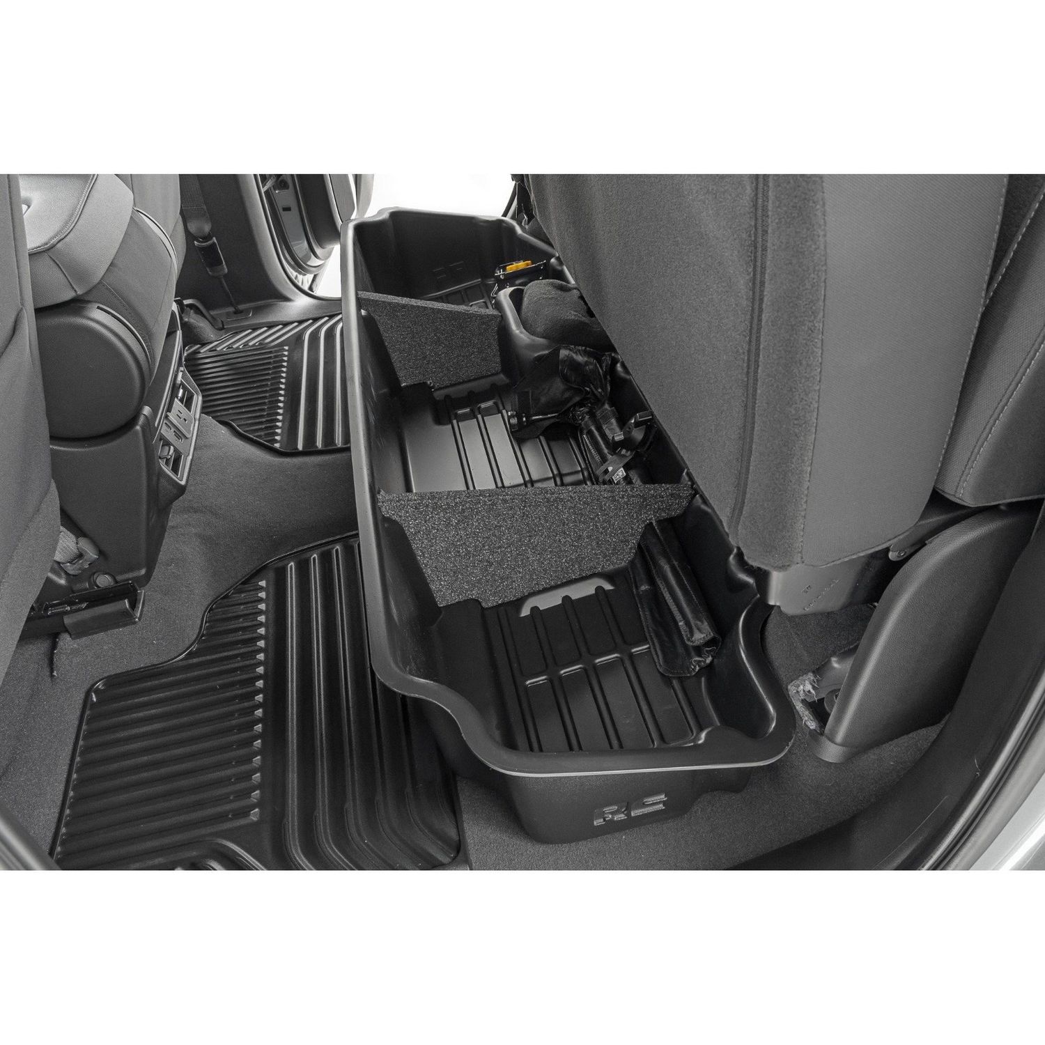 Rough Country Double Cab Under Seat Storage for Chevy/GMC 1500/2500HD ...