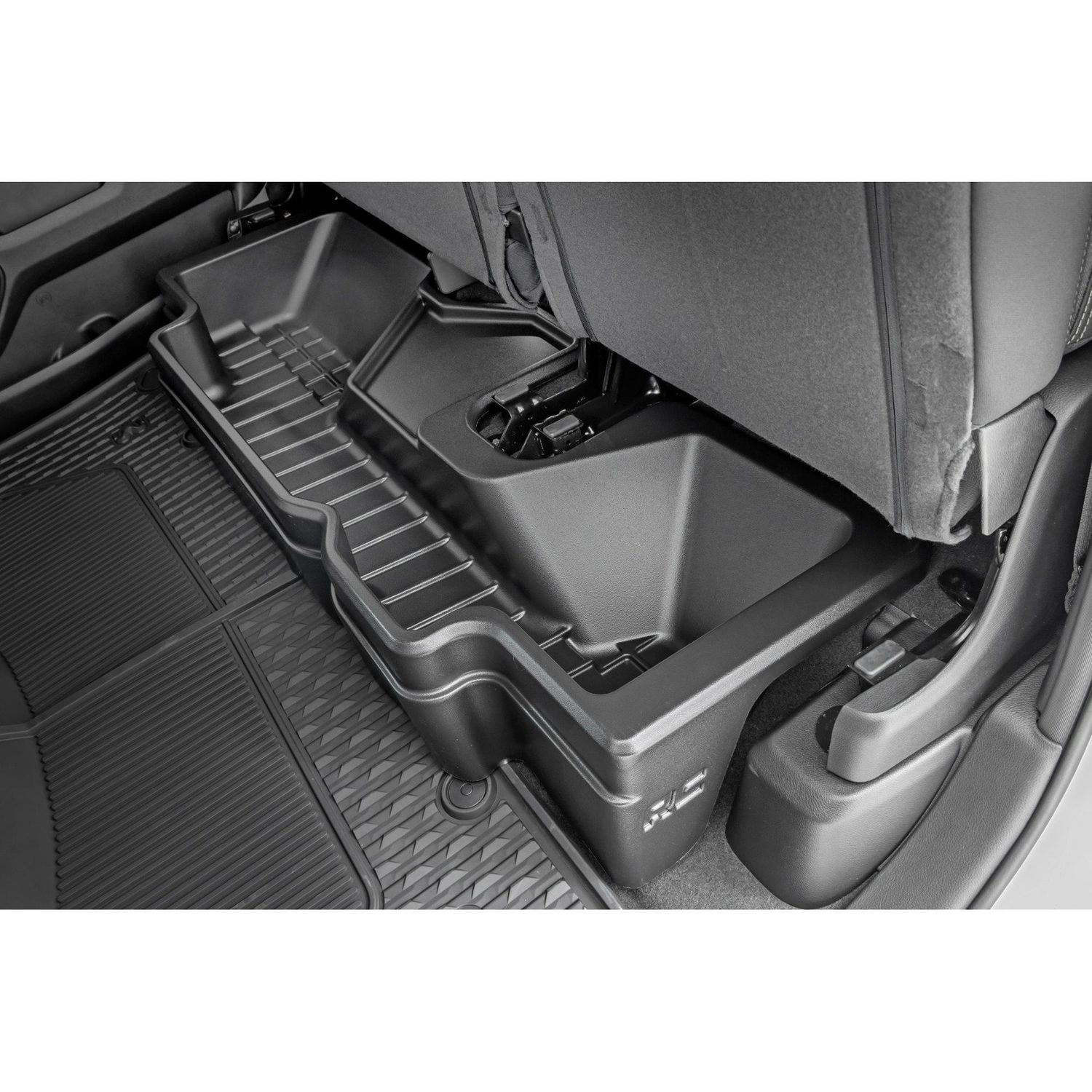 Rough Country Crew Cab Under Seat Storage for Ram 1500 2WD/4WD (2019 ...