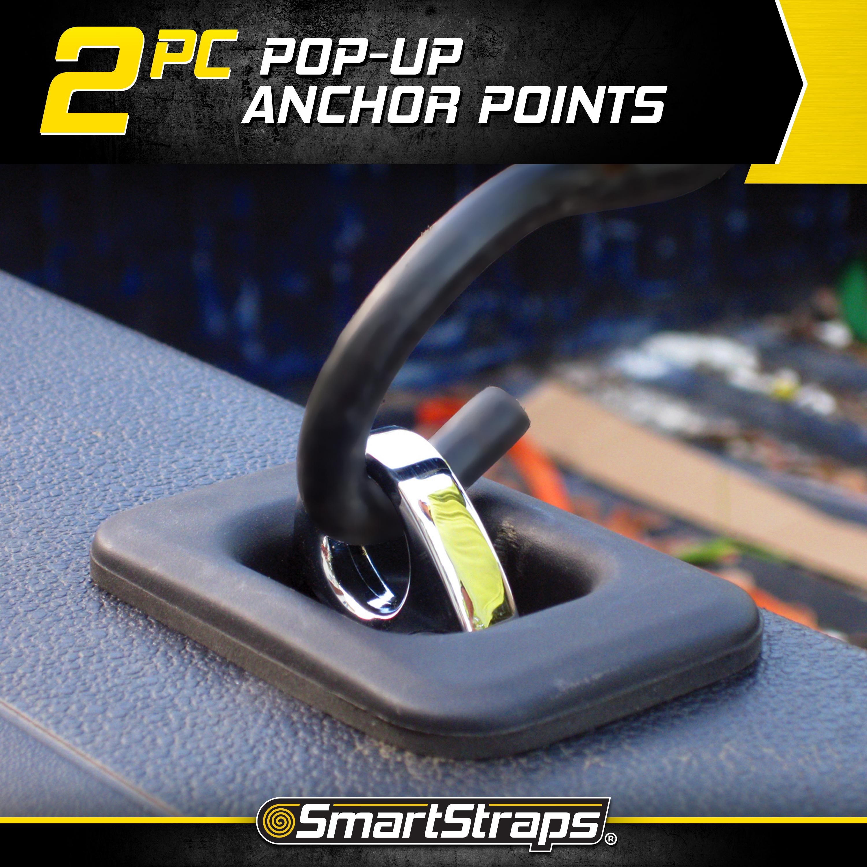 SmartStraps Heavy Duty Retractable Anchor Point 2 Pack | AutoZone