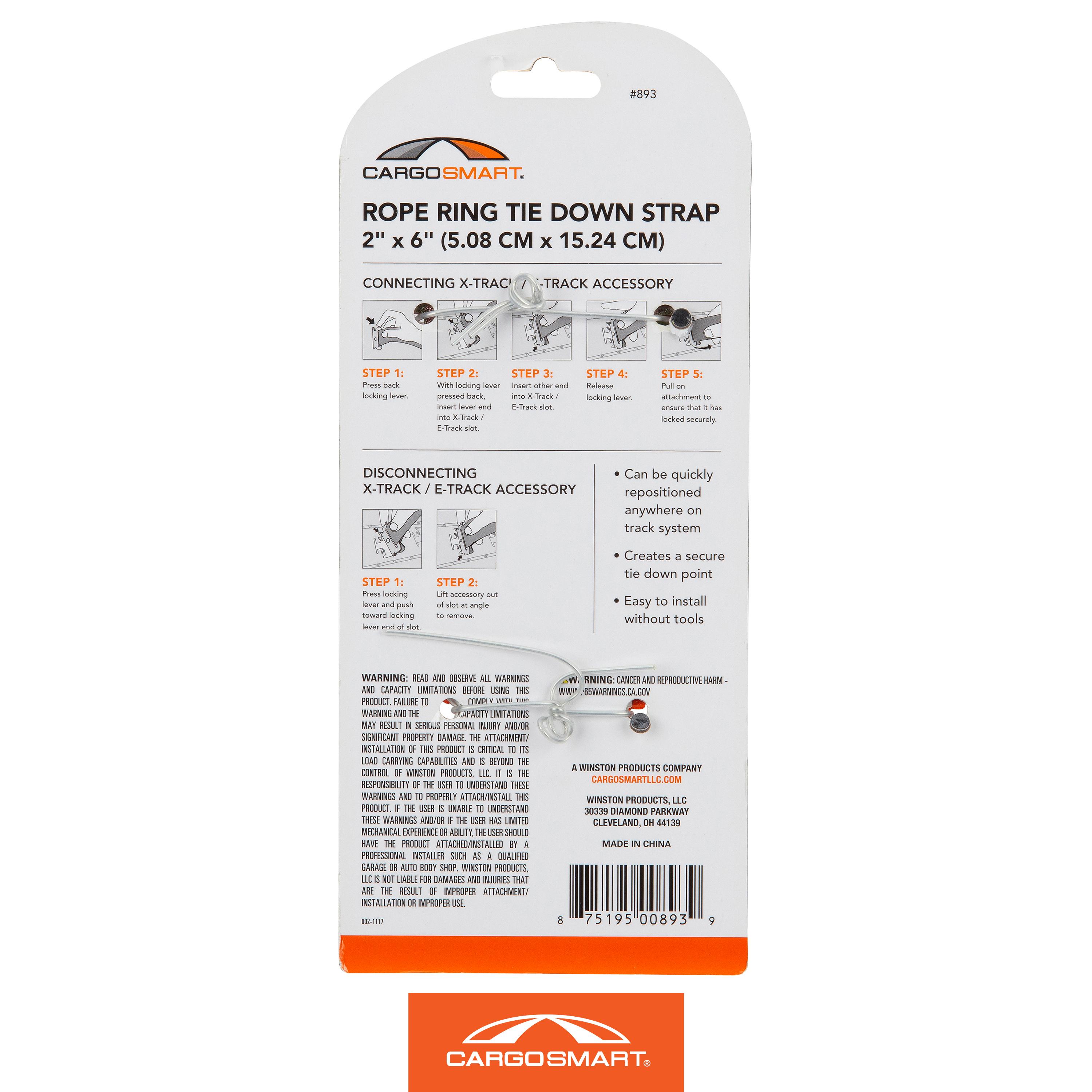 CargoSmart 2000lbs Rope Ring | AutoZone