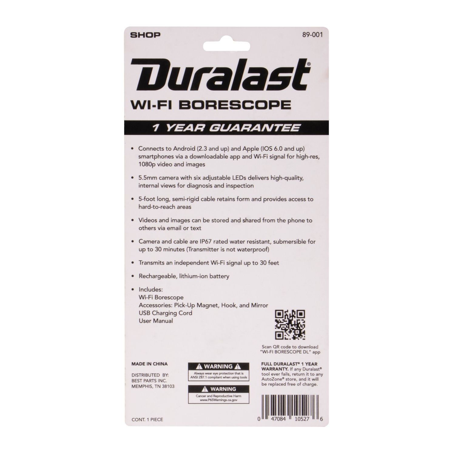 Duralast Wi-Fi Borescope | AutoZone