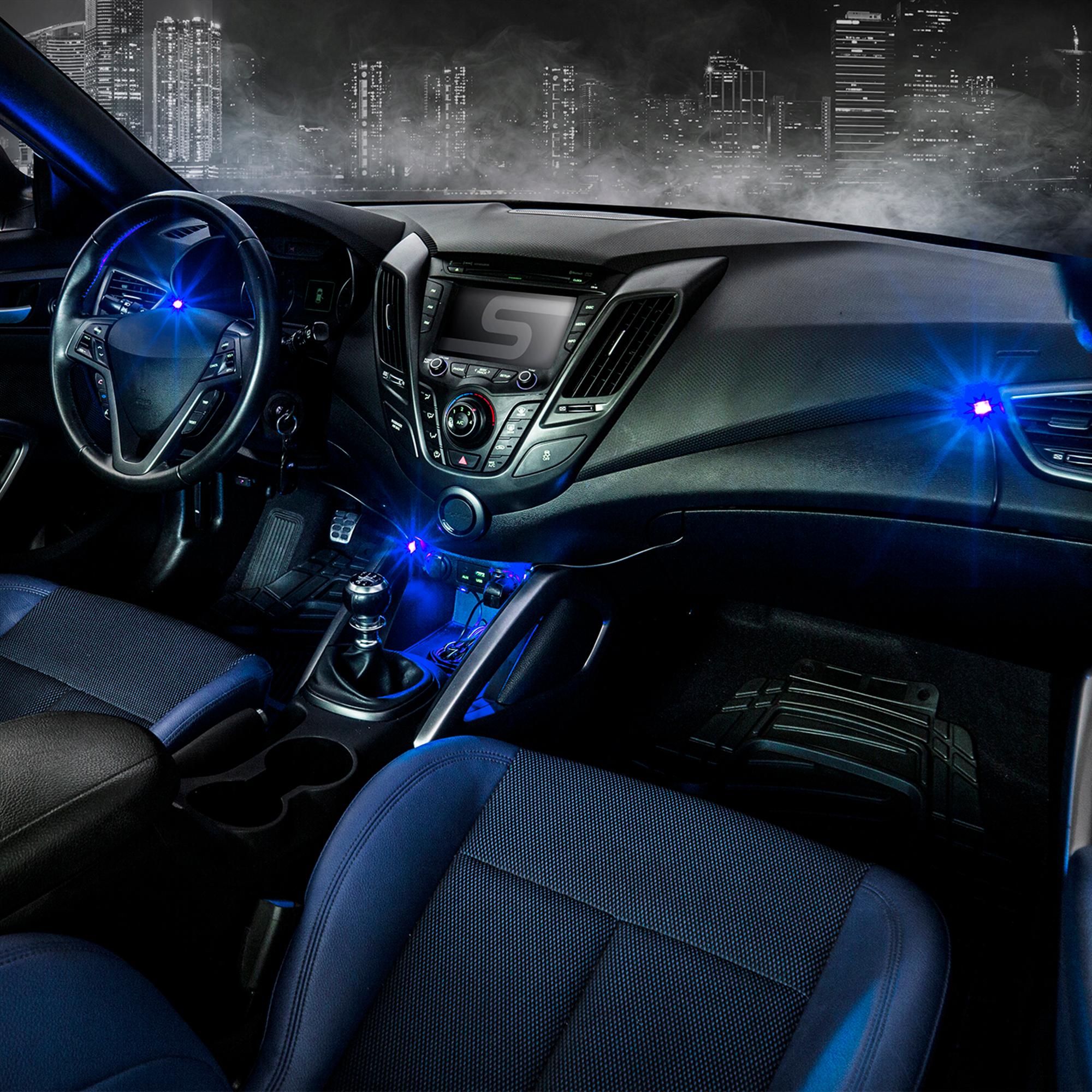 Type S Accessories Blue Micro Light Kit | AutoZone