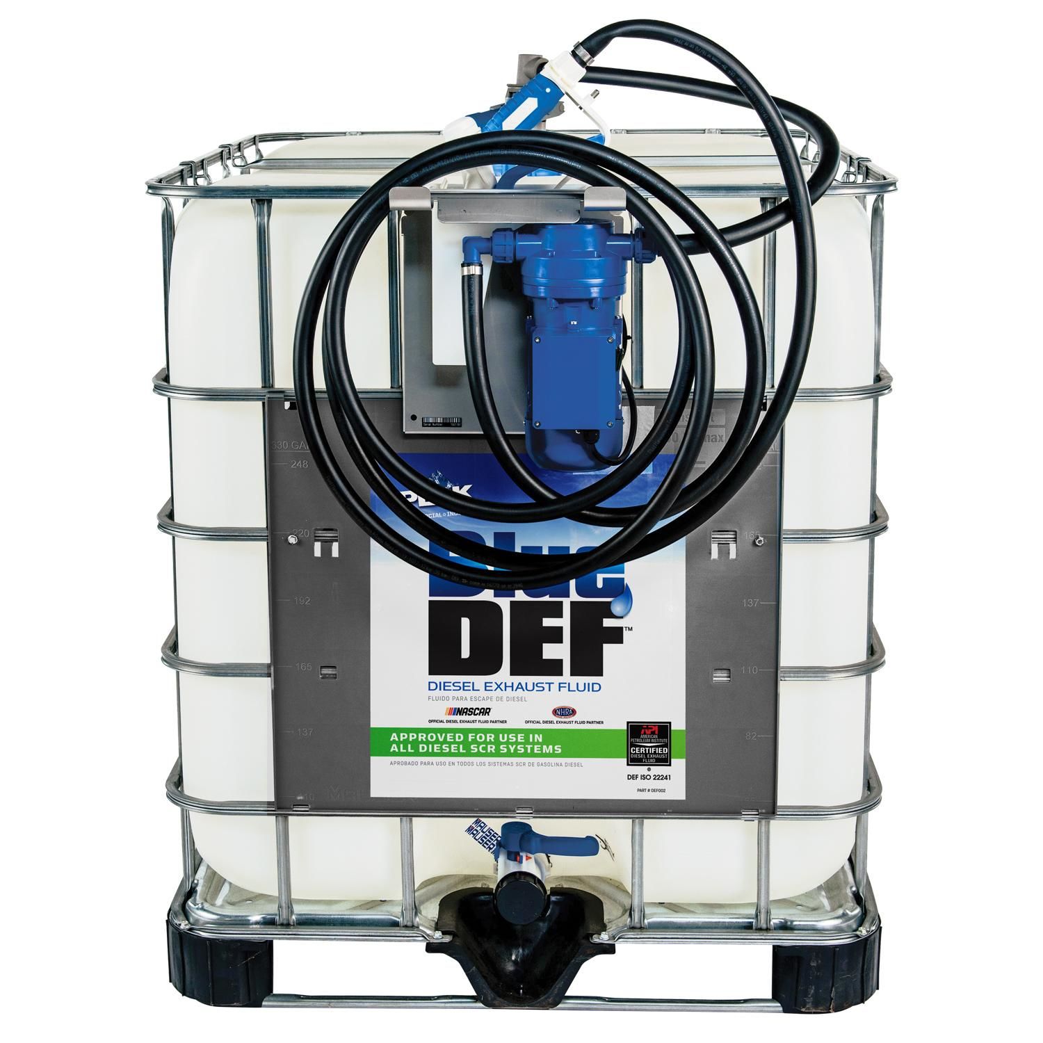 BlueDEF 120V Tote Dispensing System with Poly Manual Nozzle | AutoZone