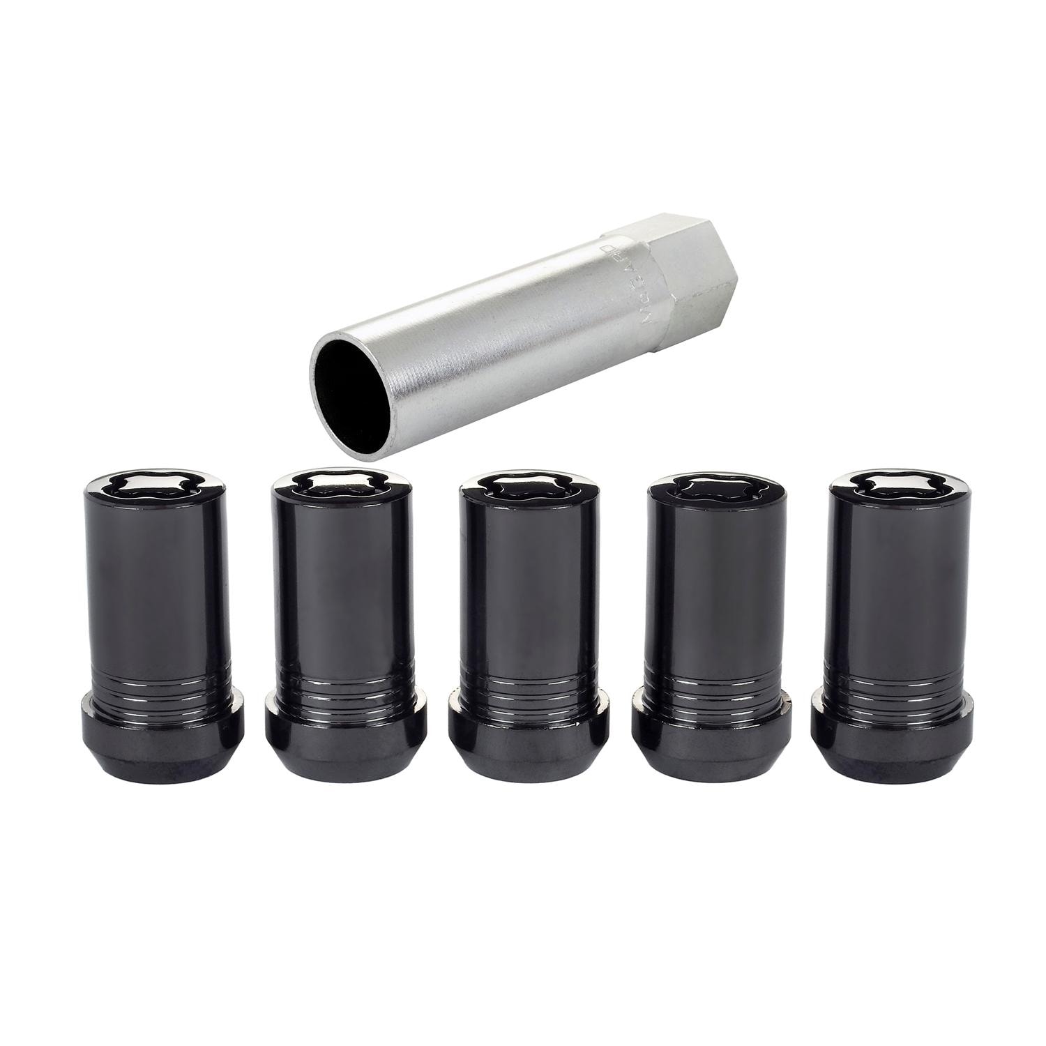 McGard Wheel Lock Key Locking Lug Nuts 6 Piece 25515BK | AutoZone