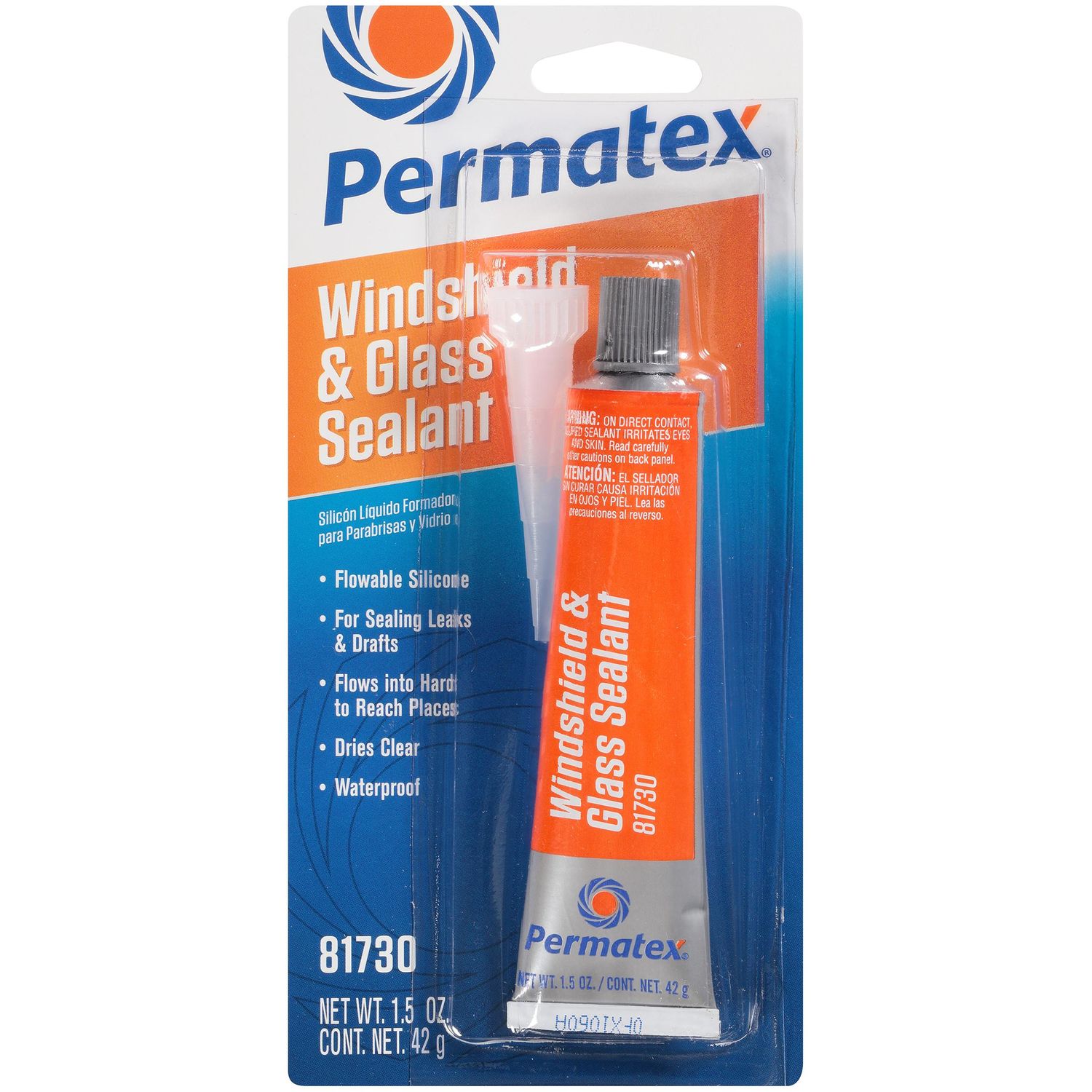 Permatex Windshield & Glass Sealant 1.5oz | AutoZone