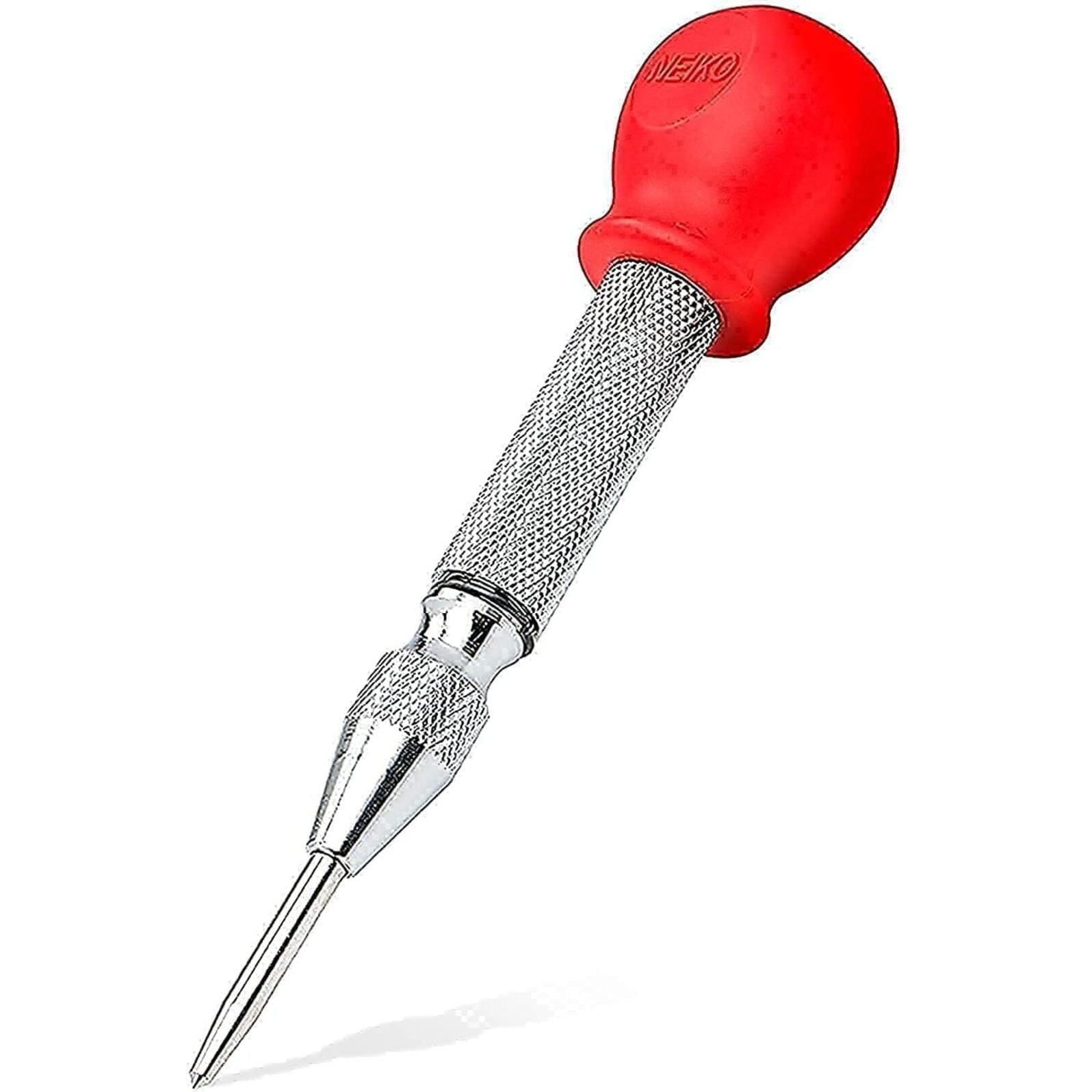 NEIKO 5in Automatic Center Punch for Metal, Adjustable Impact Spring ...