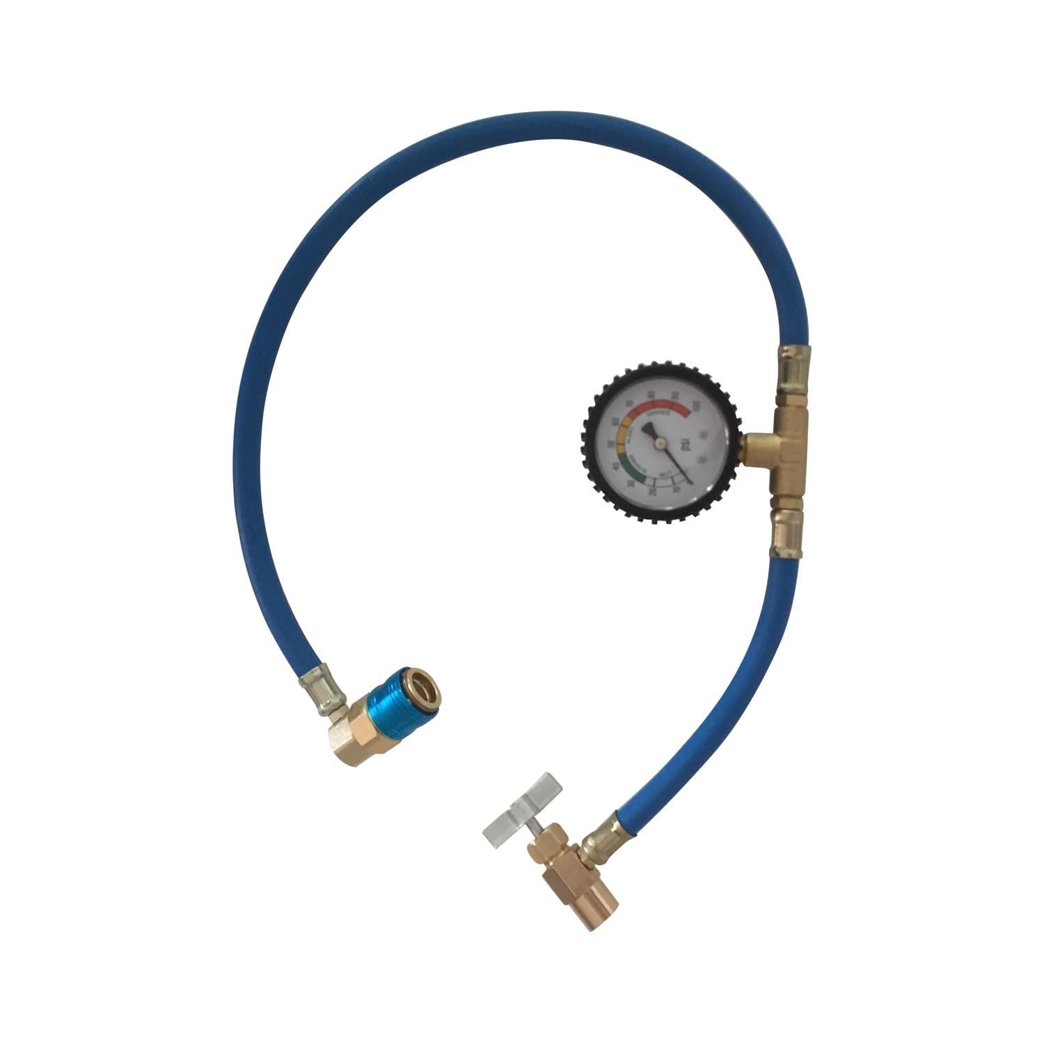 SureBilt R134a recharge hose and gauge | AutoZone