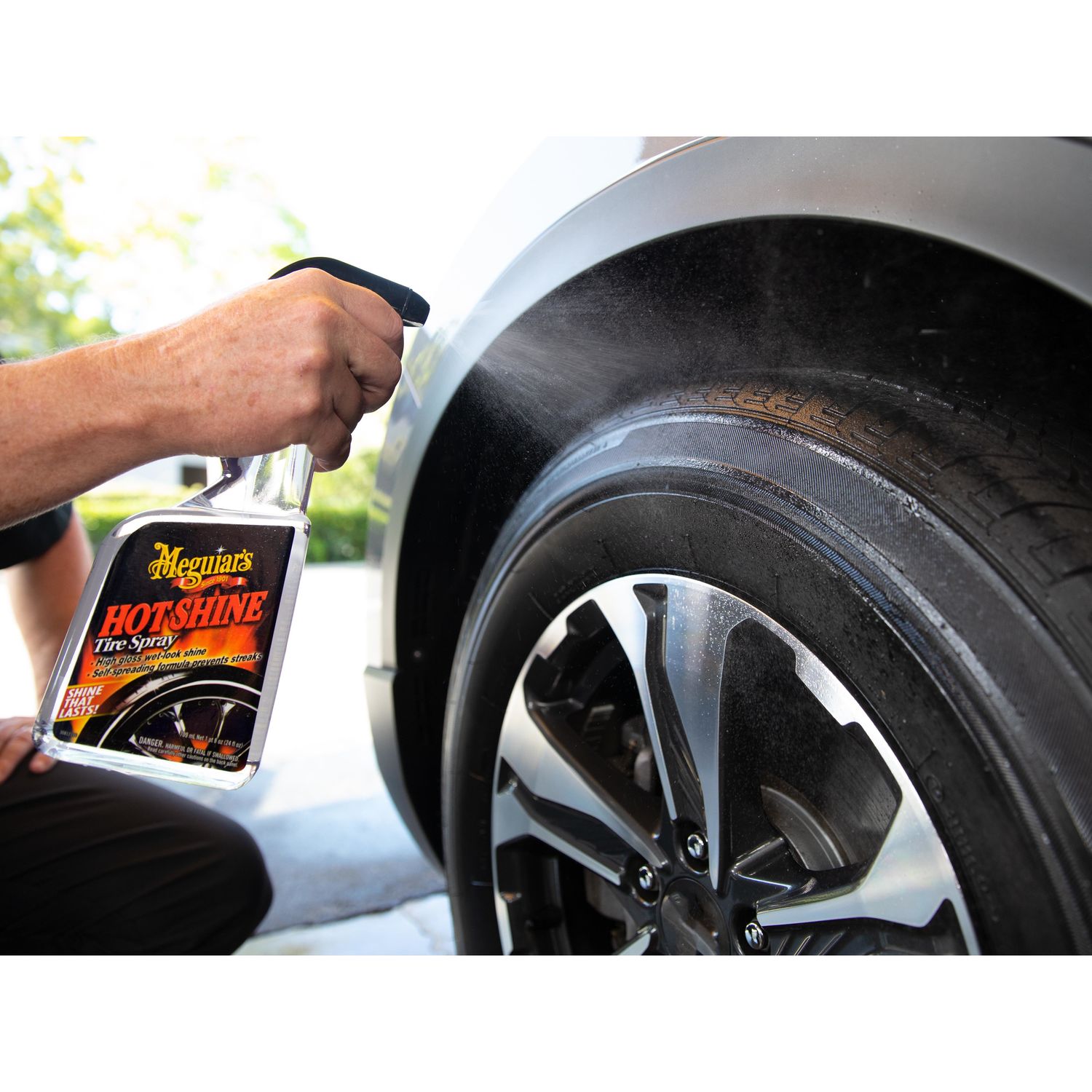 Meguiars Hot Shine Tire Dressing Trigger Spray | AutoZone
