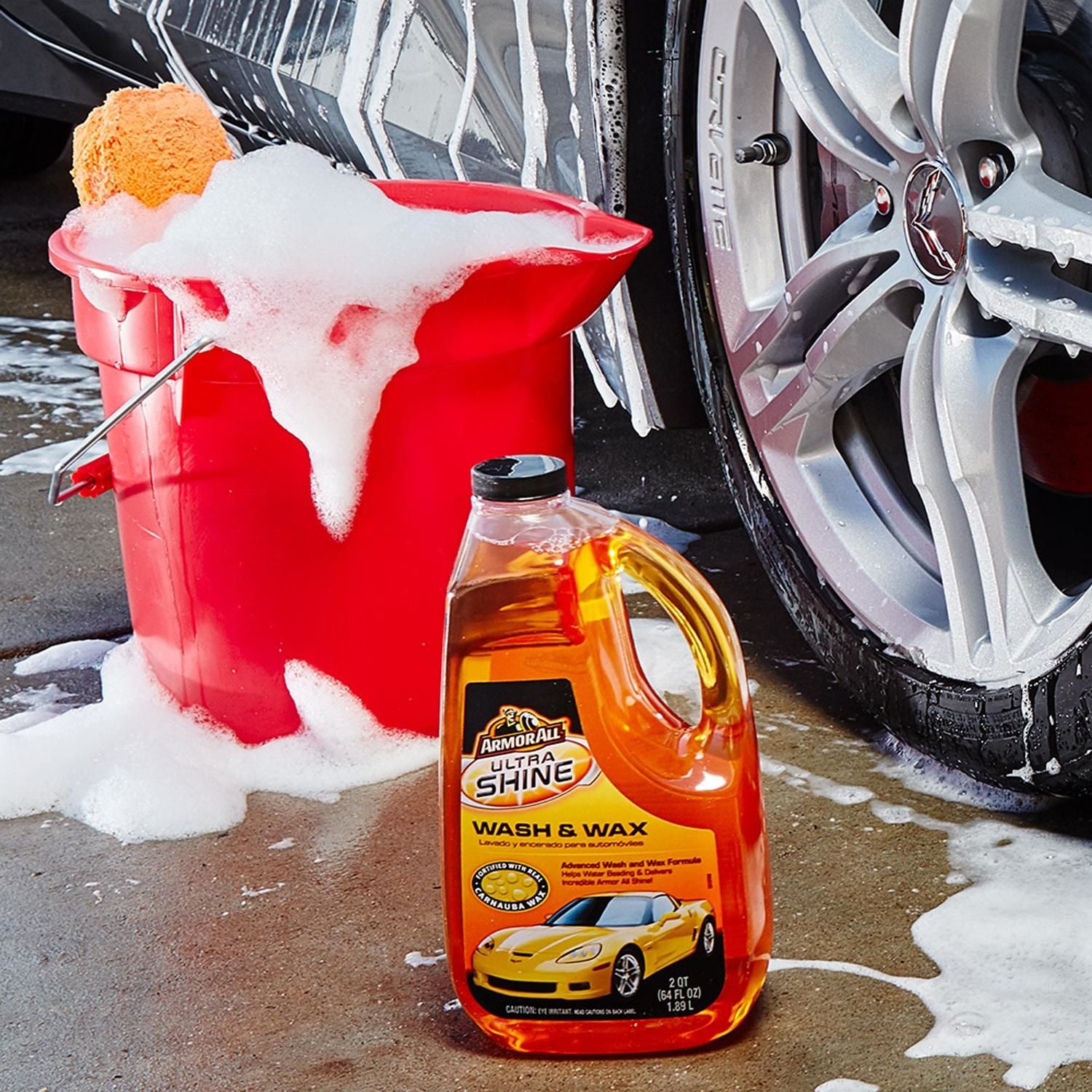 Armor All Ultra Shine Car Wash and Wax 64 oz | AutoZone