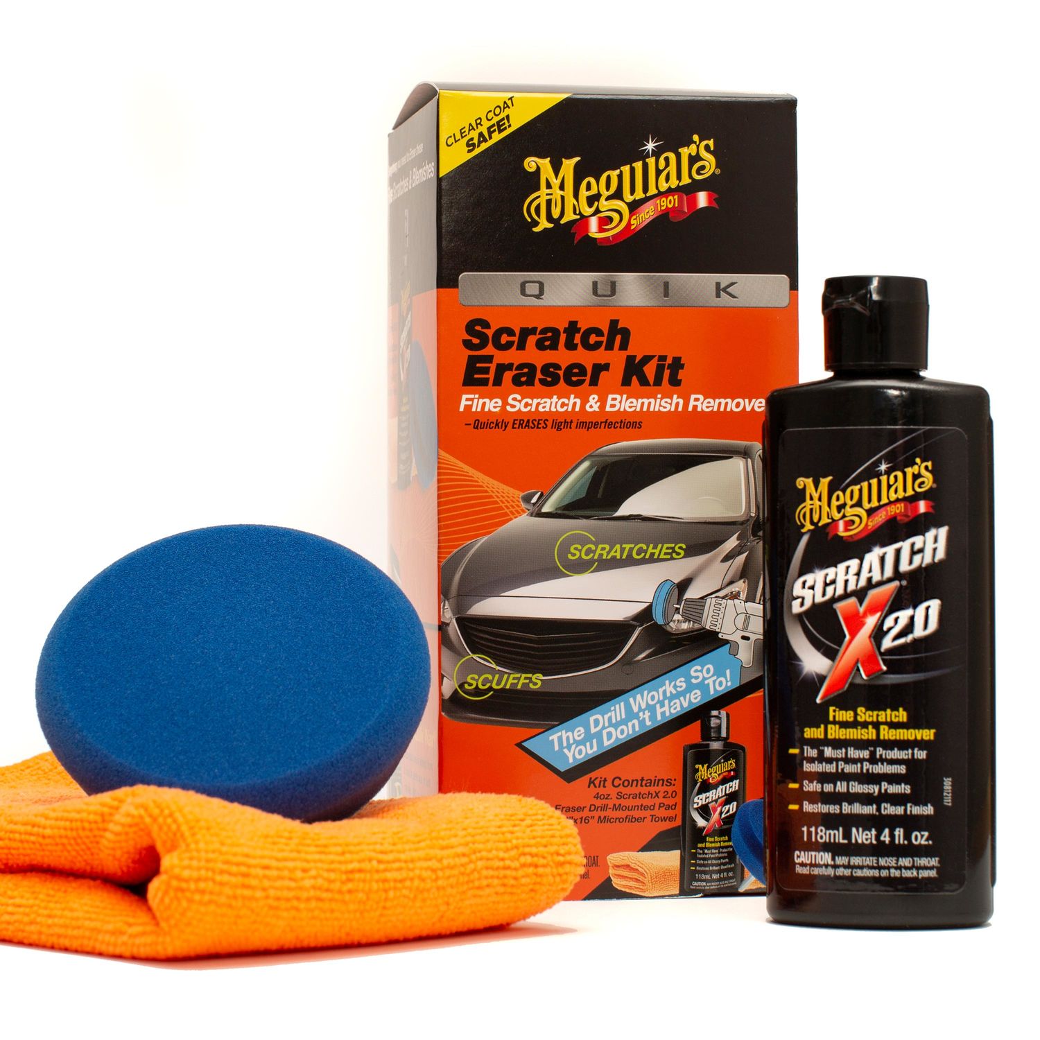 Meguiar's Quik Scratch Eraser Kit | AutoZone
