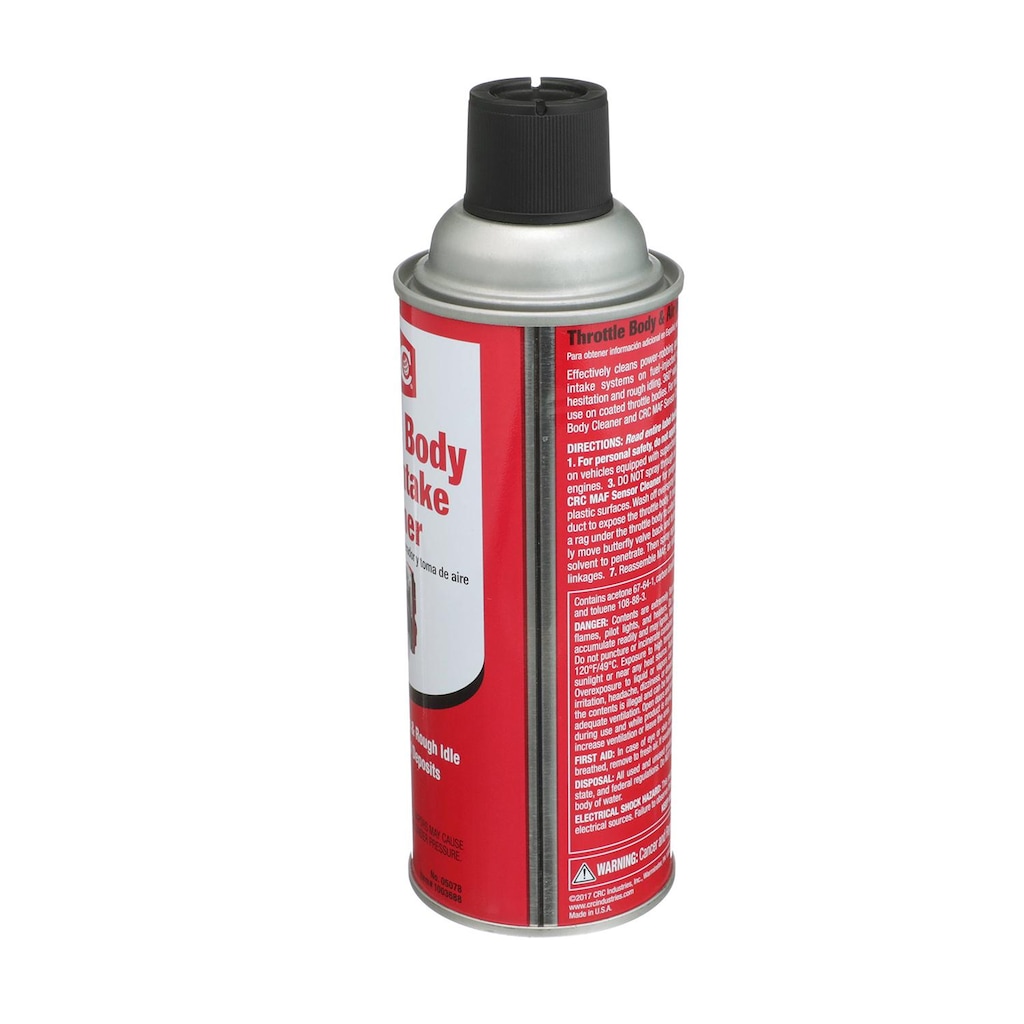 CRC Throttle Body & Air Intake Cleaner 12oz | AutoZone