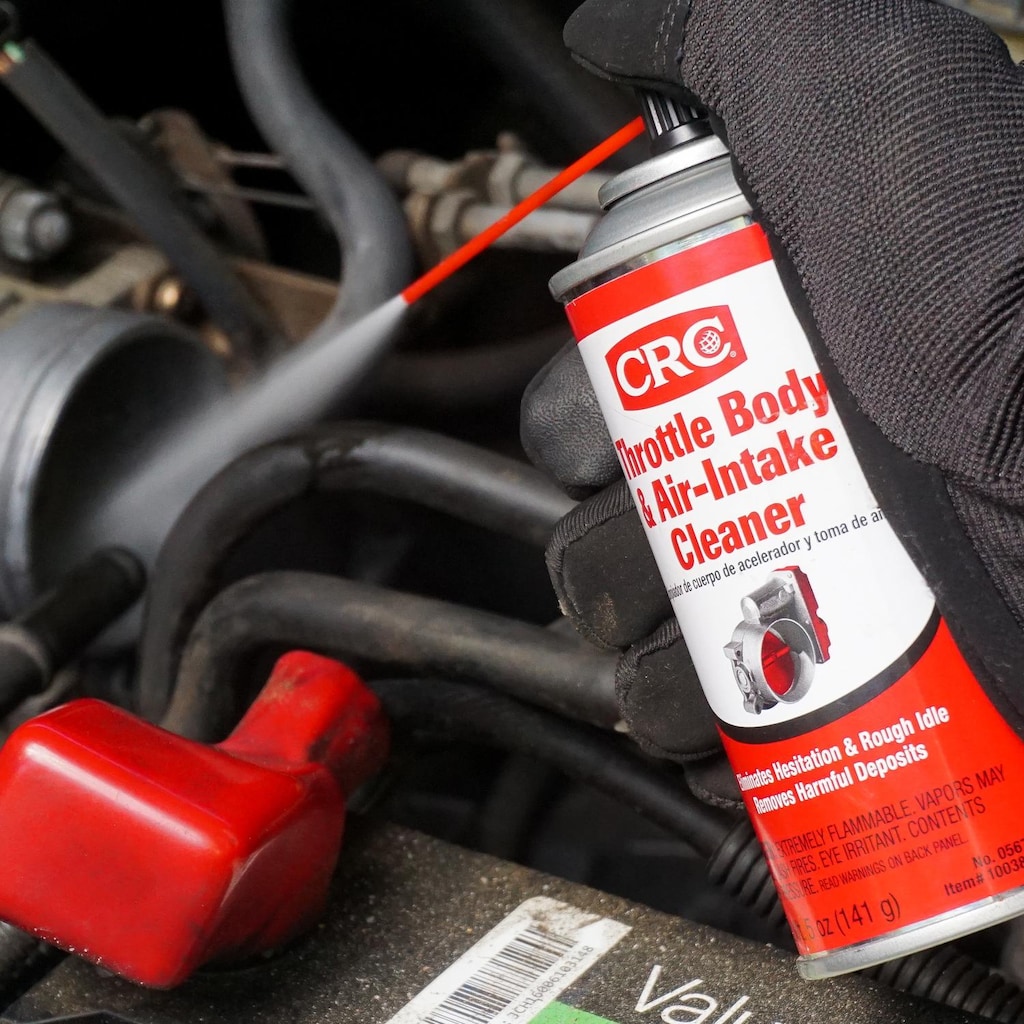 CRC Throttle Body & Air Intake Cleaner 12oz | AutoZone