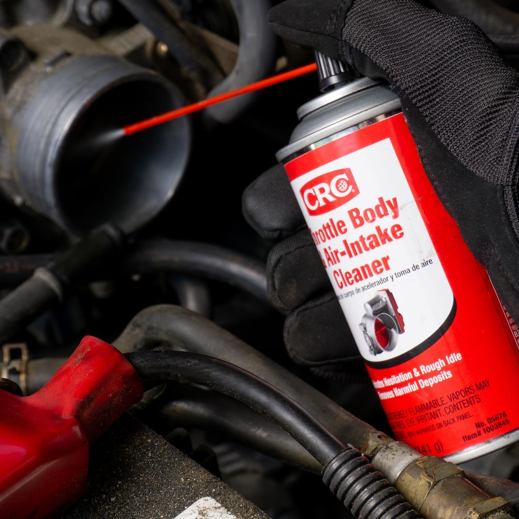 CRC Throttle Body & Air Intake Cleaner 12oz | AutoZone
