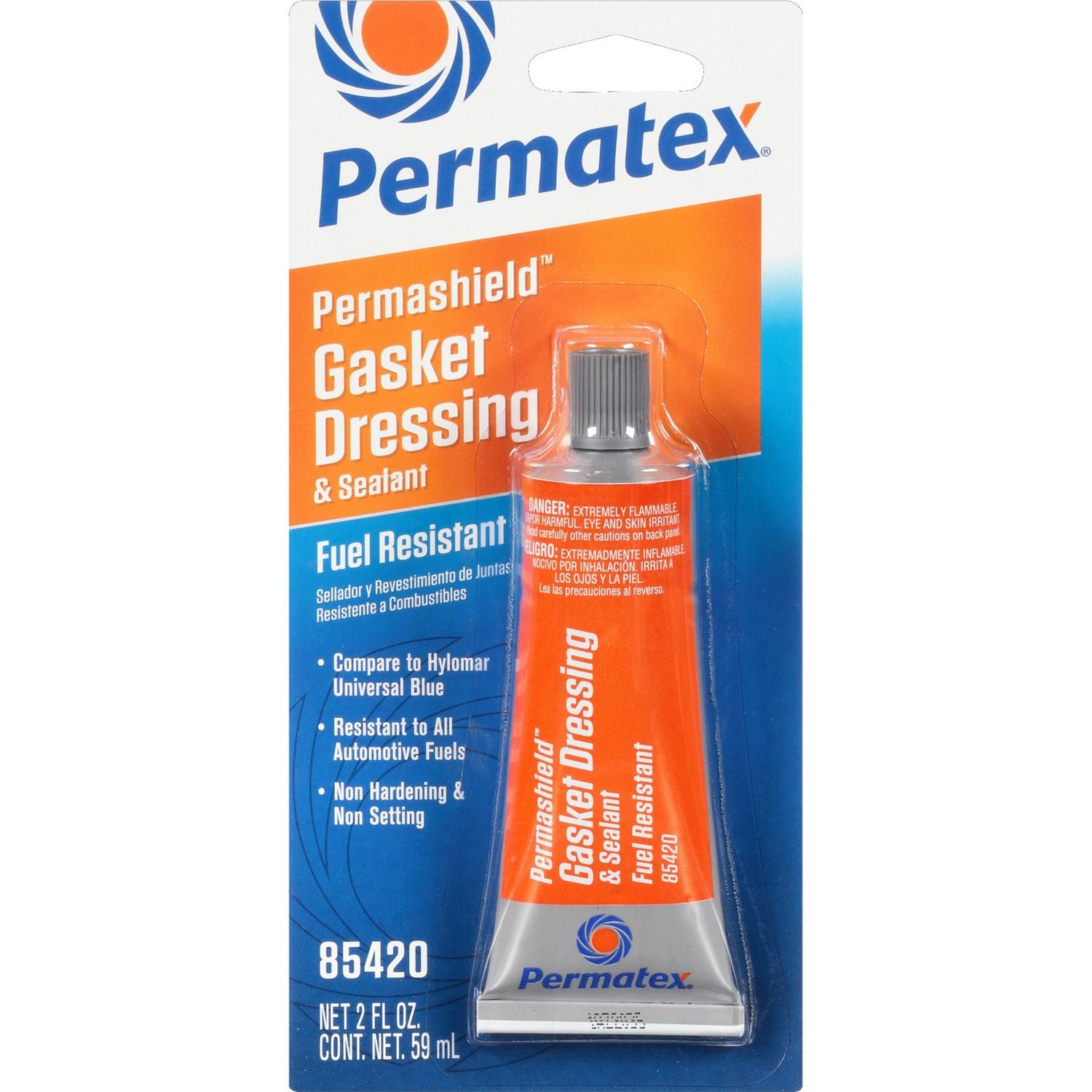 Permatex Permashield Orange Fuel Resistant Gasket Sealant 2 oz | AutoZone